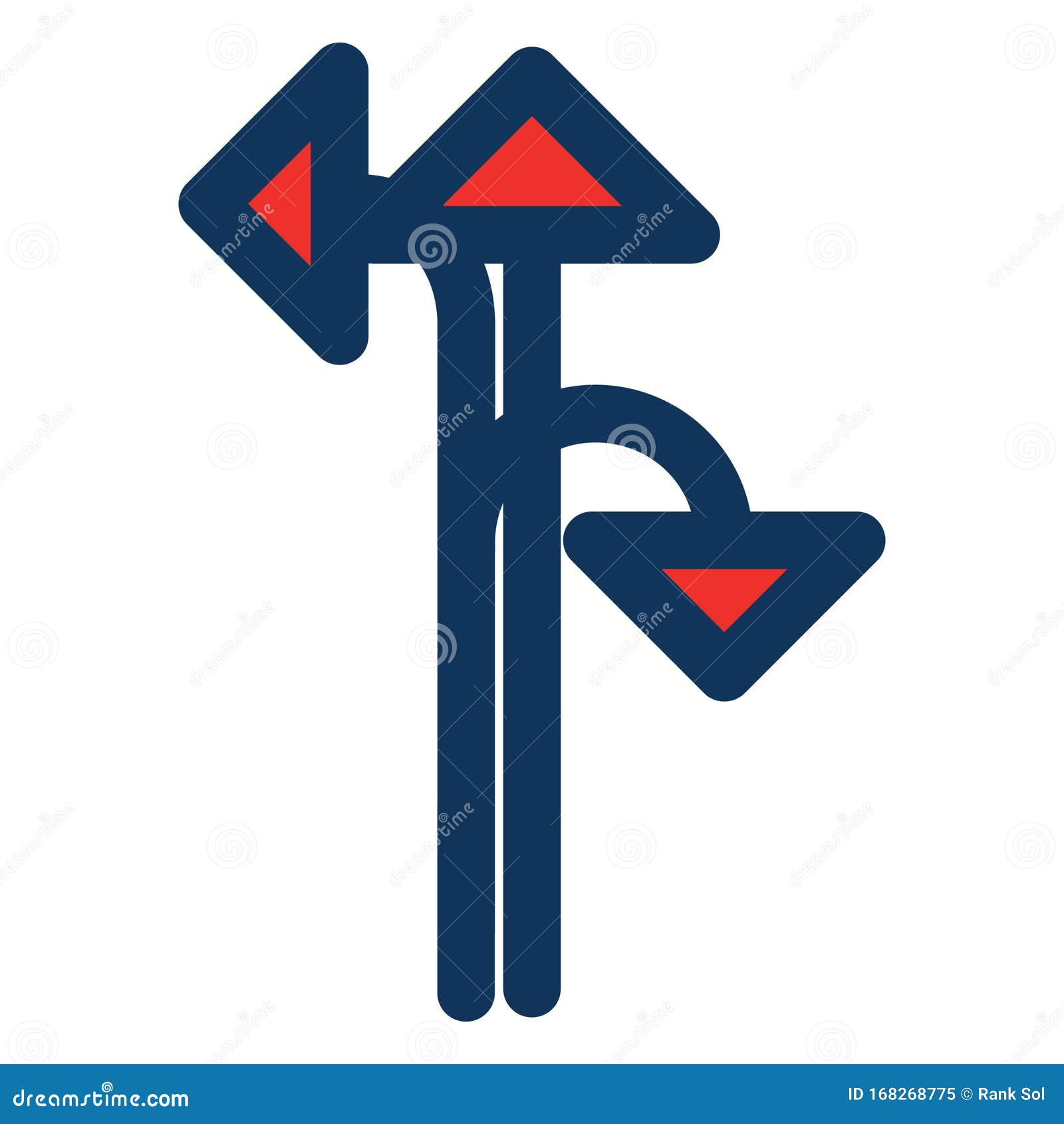 Arrow, Destination Isolated Vector Icon Which Can Be Easily Modified or ...