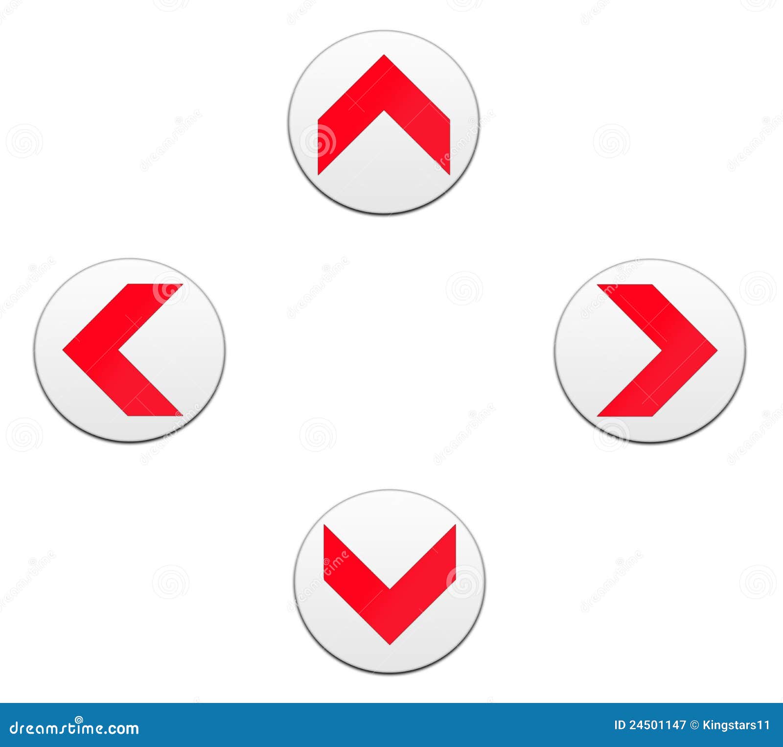 Arrow, direction - buttons stock illustration. Illustration of button ...