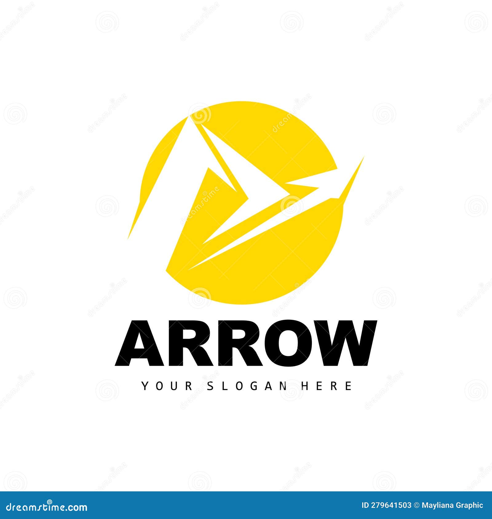 Arrow Direction Logo, Directional Direction Vector Icon, a Letter Model ...