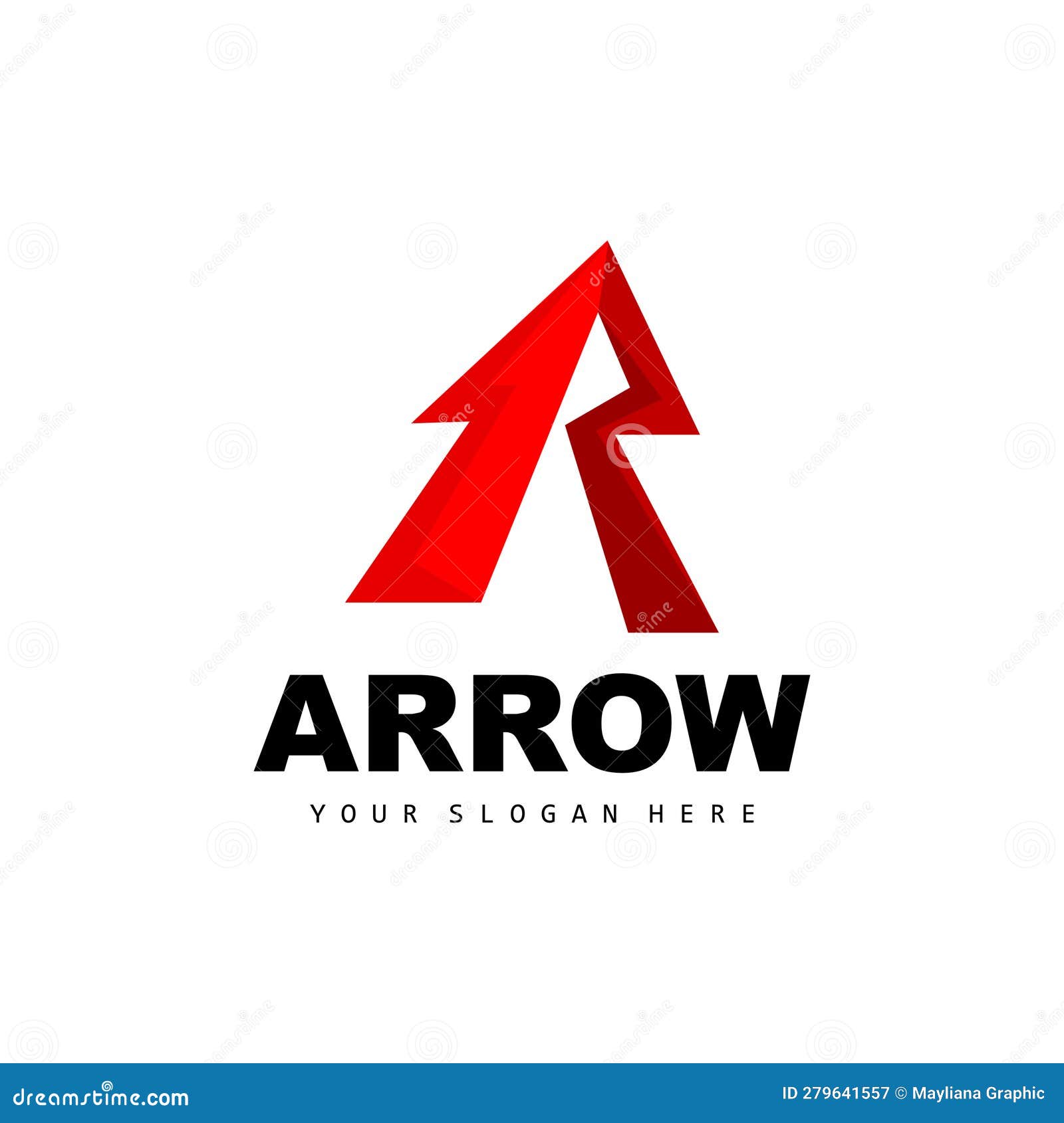 Arrow Direction Logo, Directional Direction Vector Icon, a Letter Model ...