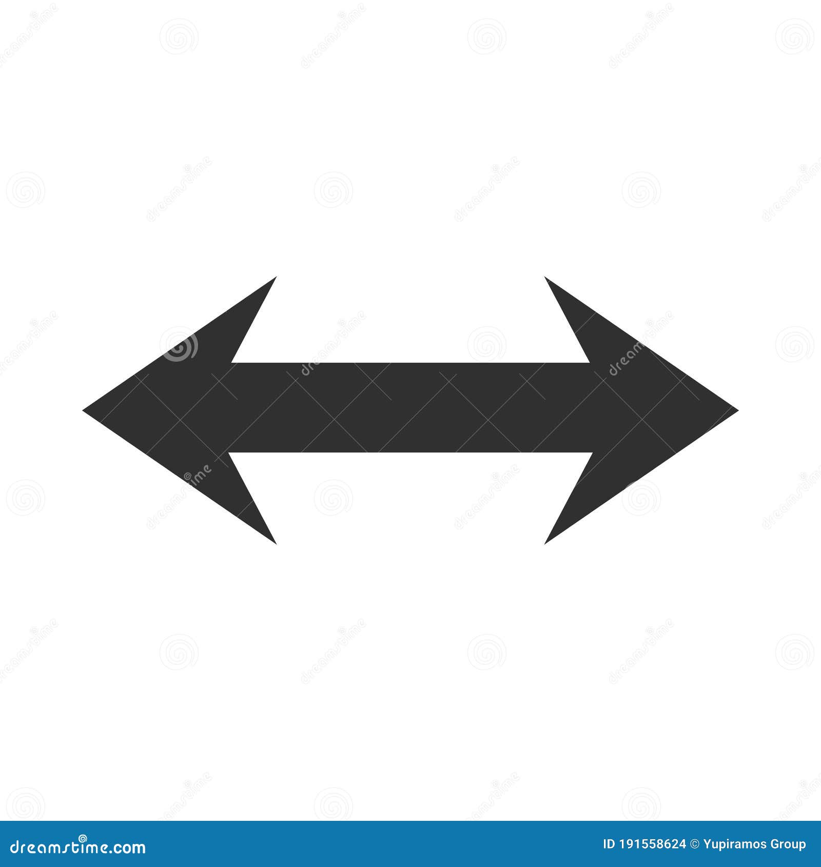 Arrow Direction Related Icon, Arrows Point Two Sides Silhouette Style ... Arrow Direction Related Icon, Arrows Point Two Sides Silhouette Style ...