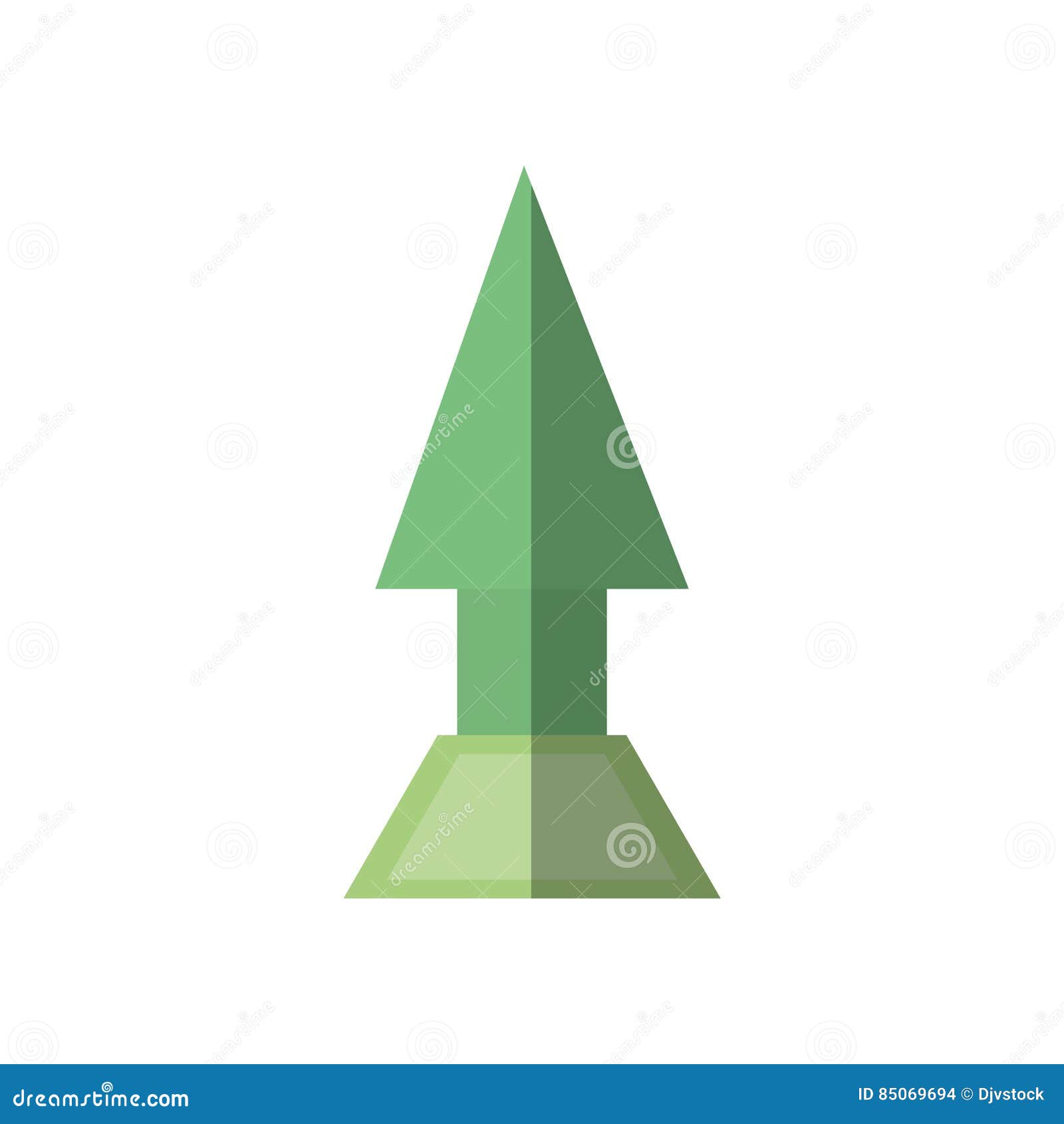 Arrow Direction Sign Element Shadow Stock Illustration - Illustration ...