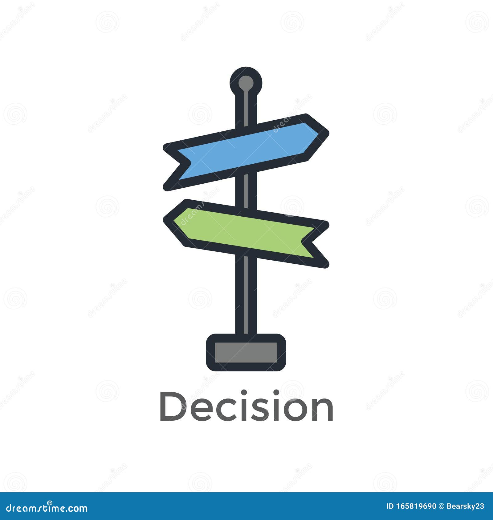Direction Sign Icon