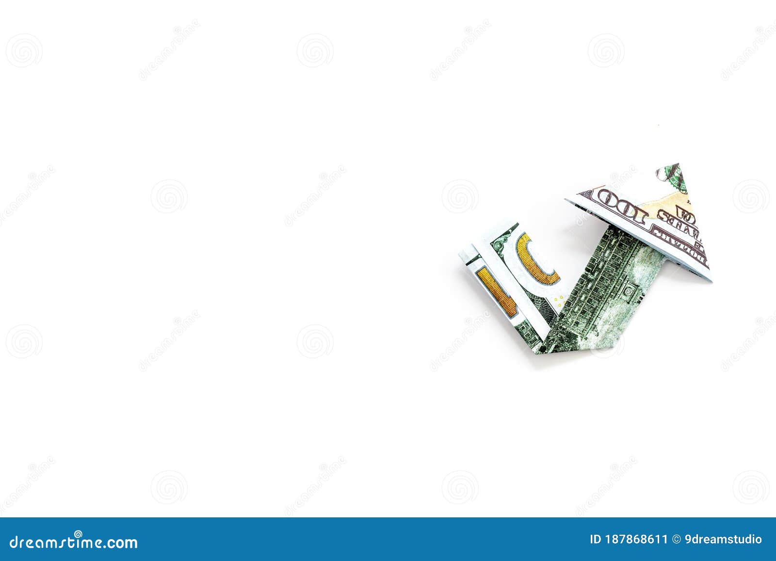 Arrow of Dollar Chart - Currency Trading Concept Stock Image - Image of ...