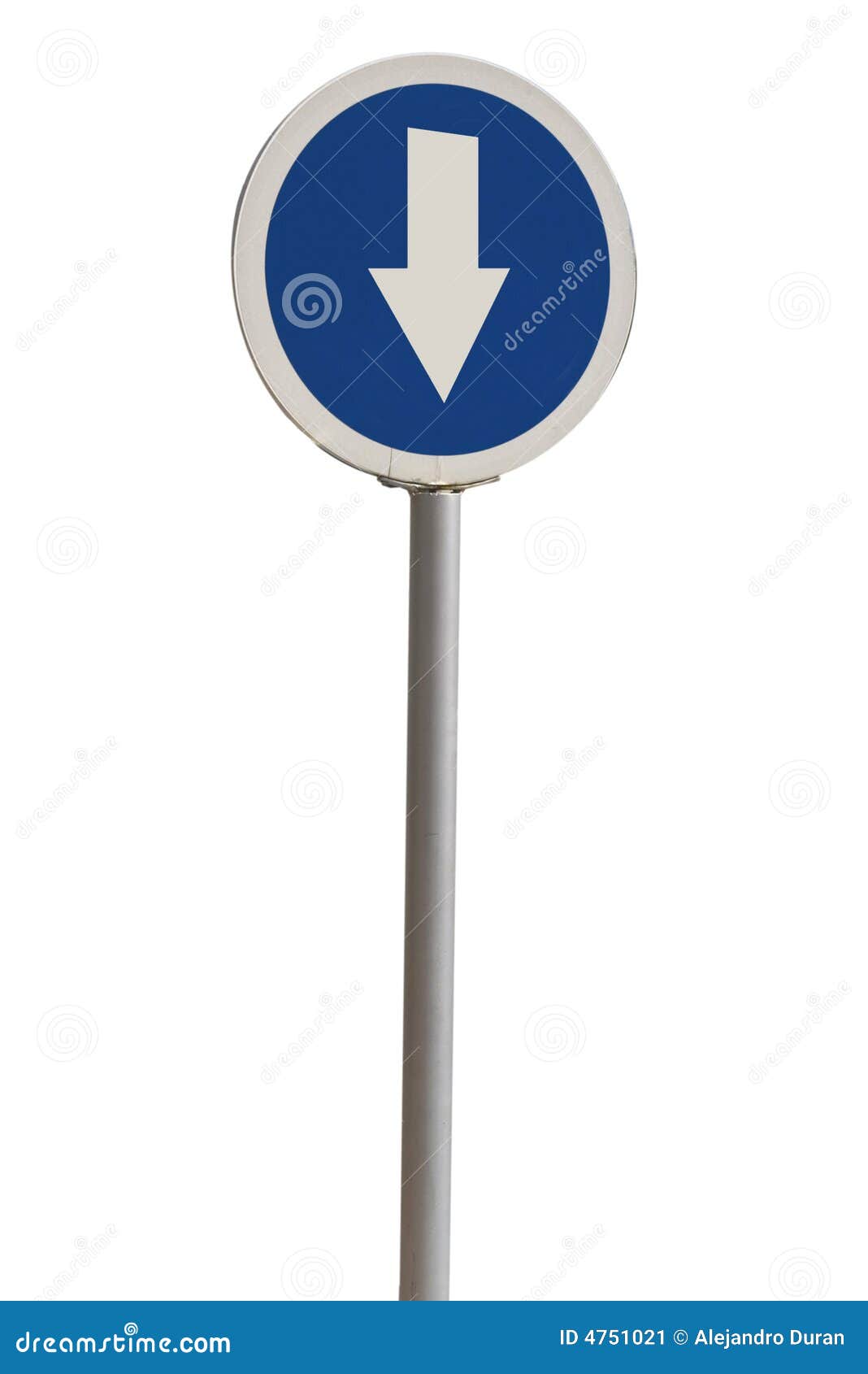 Arrow down sign stock image. Image of arrow, circle, help - 4751021