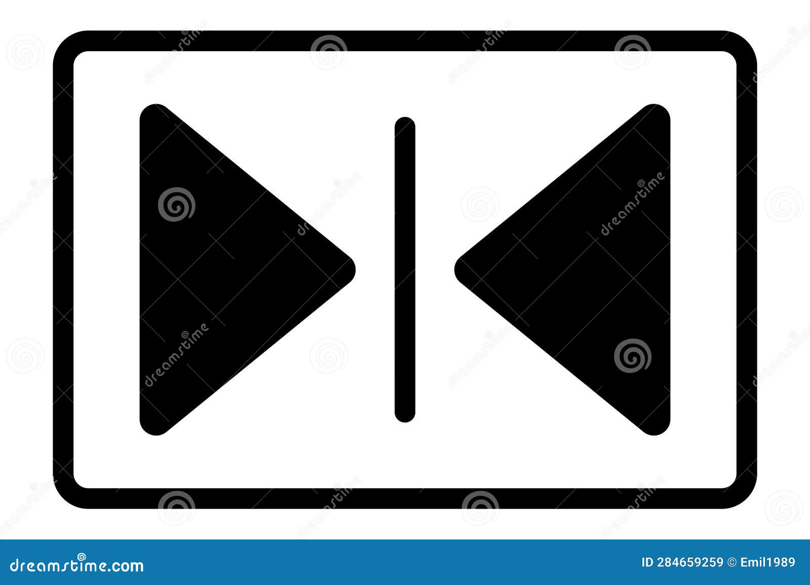 Arrow Elevator Buttons Icon Simple Design Stock Illustration ...