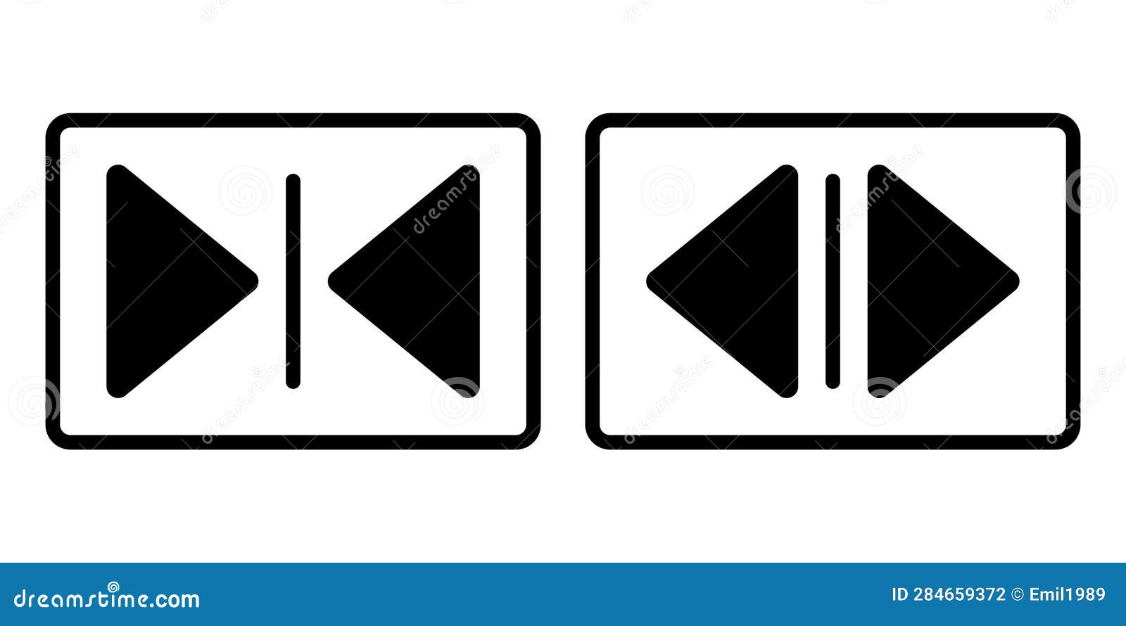 Arrow Elevator Buttons Icon Simple Design Stock Illustration ...