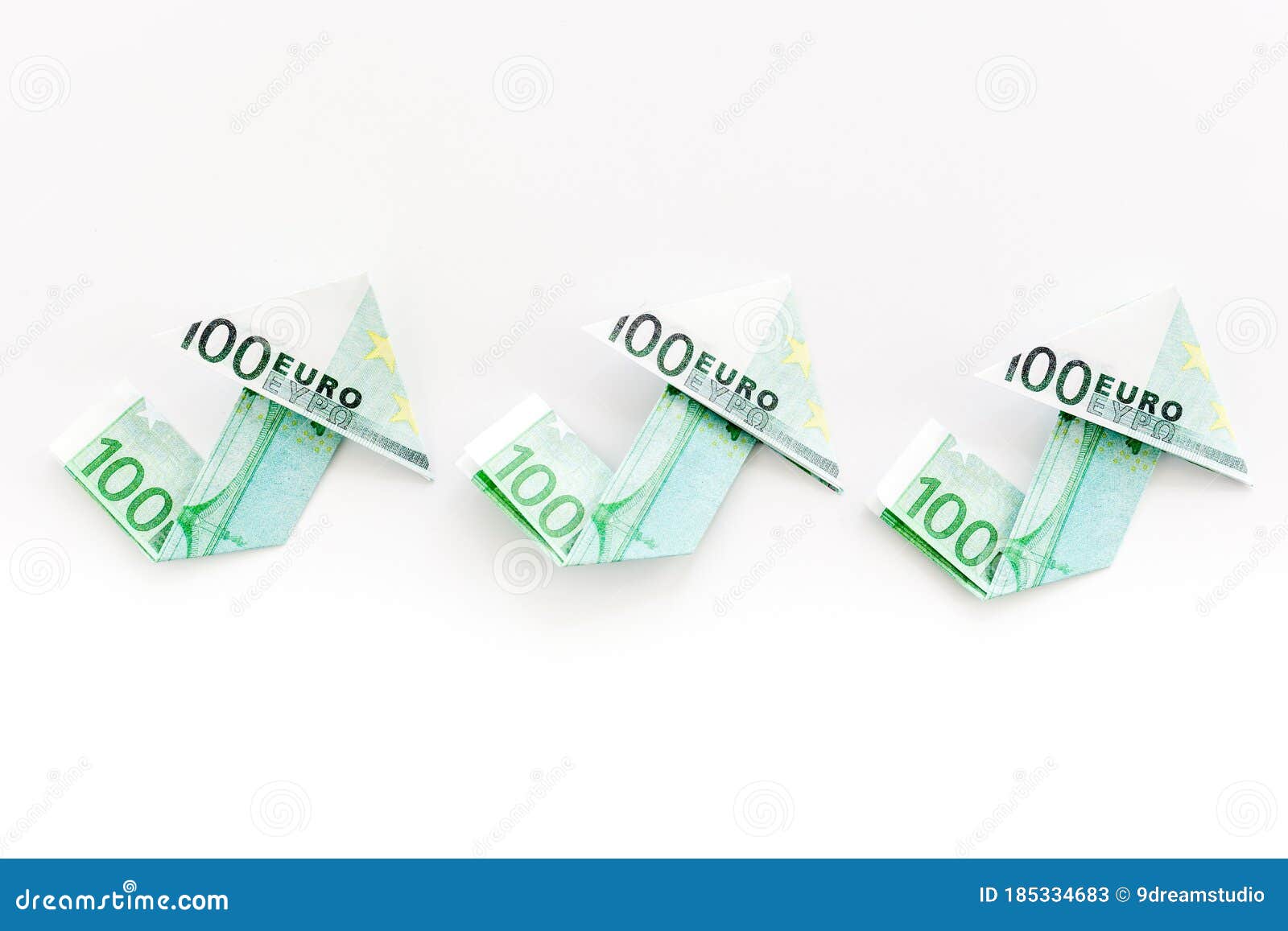 Arrow of Euro Chart - Currency Trading Concept Stock Image - Image of ...