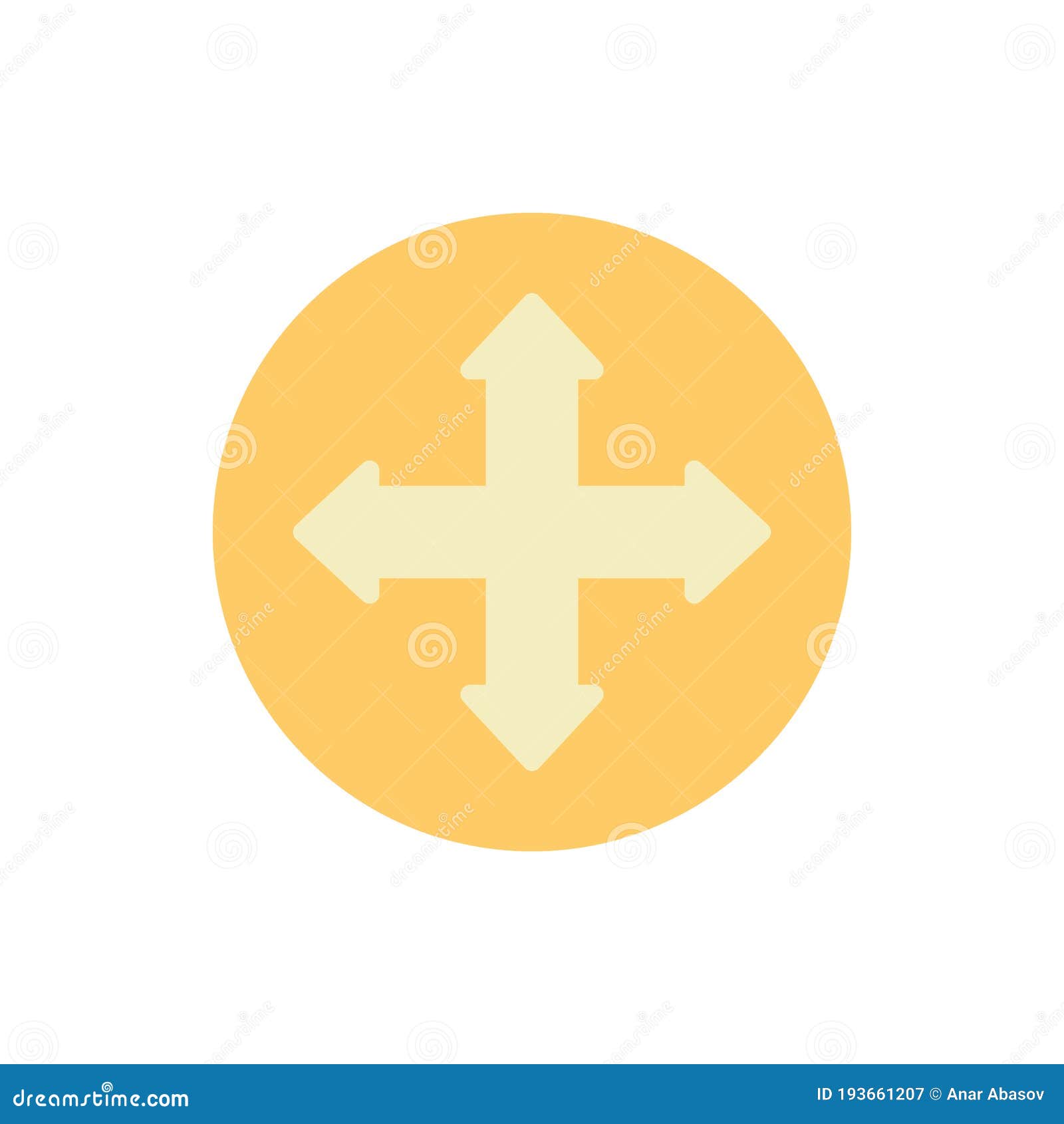 Arrow, Four-pointer Cross. Movement, Positioning, Routing And ...