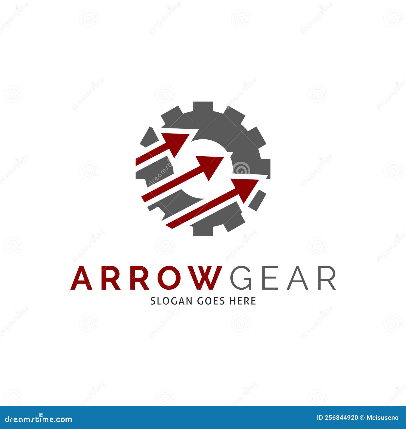 Arrow Gear Icon Vector Logo Template Illustration Design Stock Vector - Illustration of ...