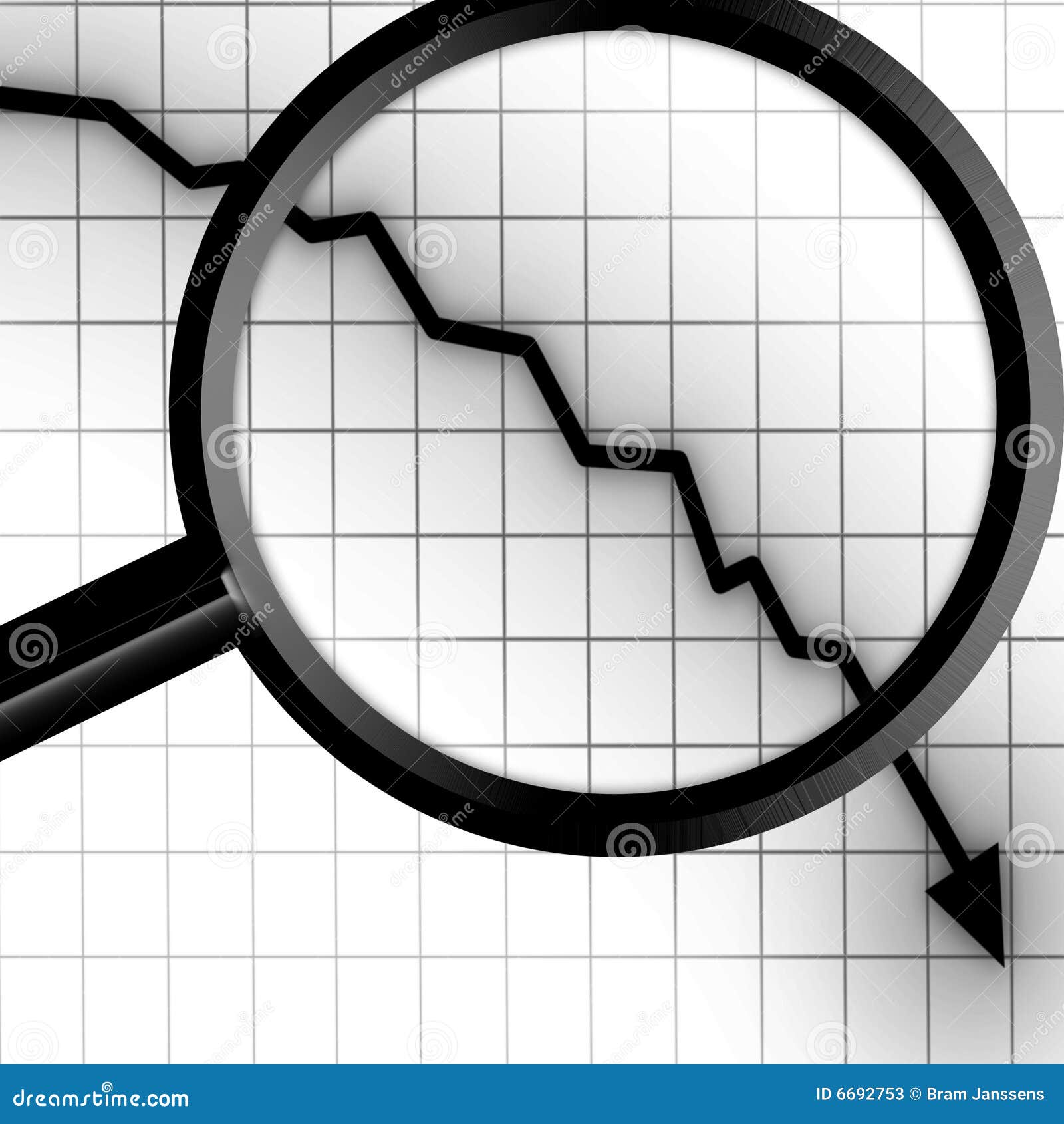 Arrow graph stock illustration. Illustration of stockmarket - 6692753