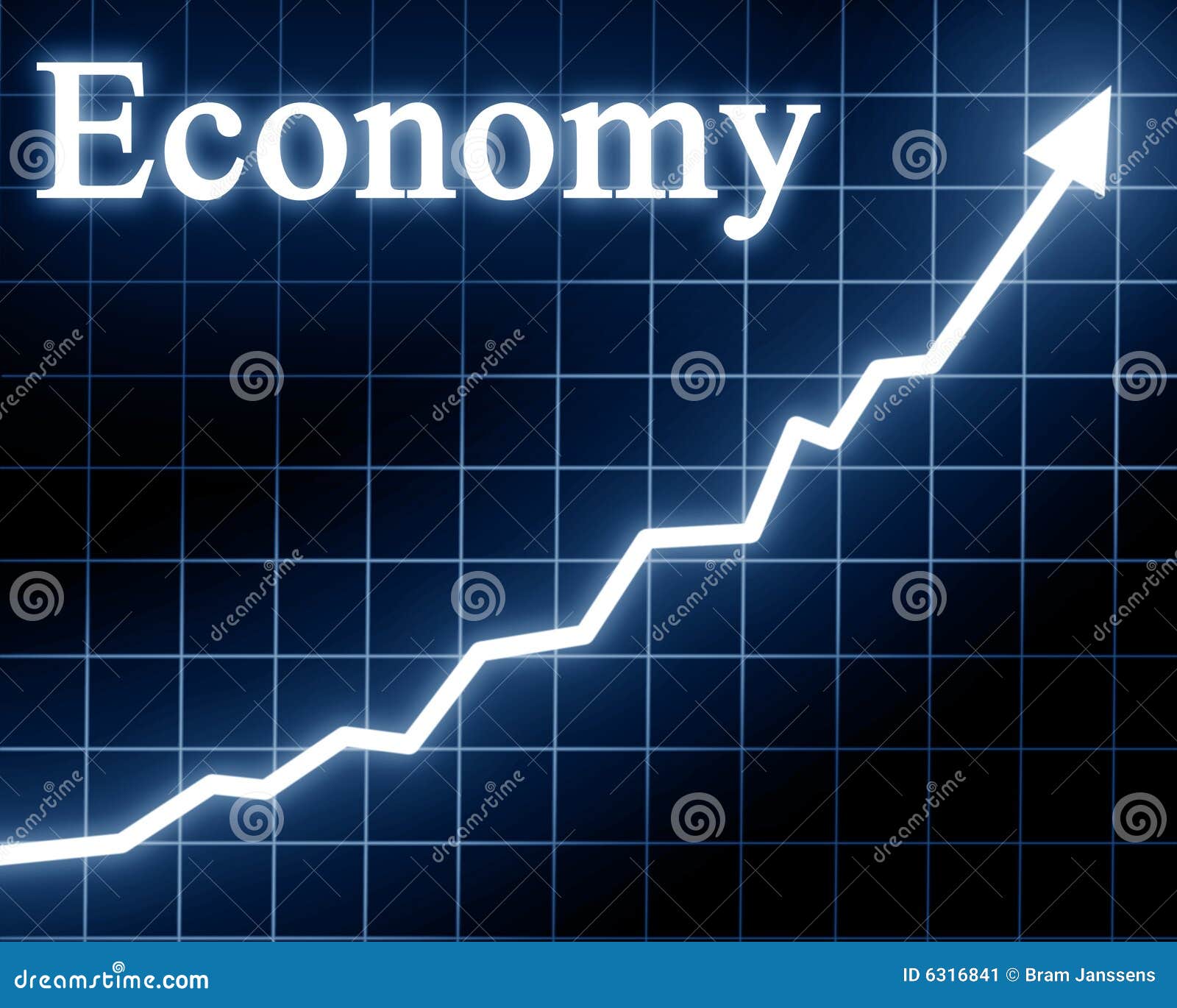 Arrow graph going up stock illustration. Illustration of price - 6316841