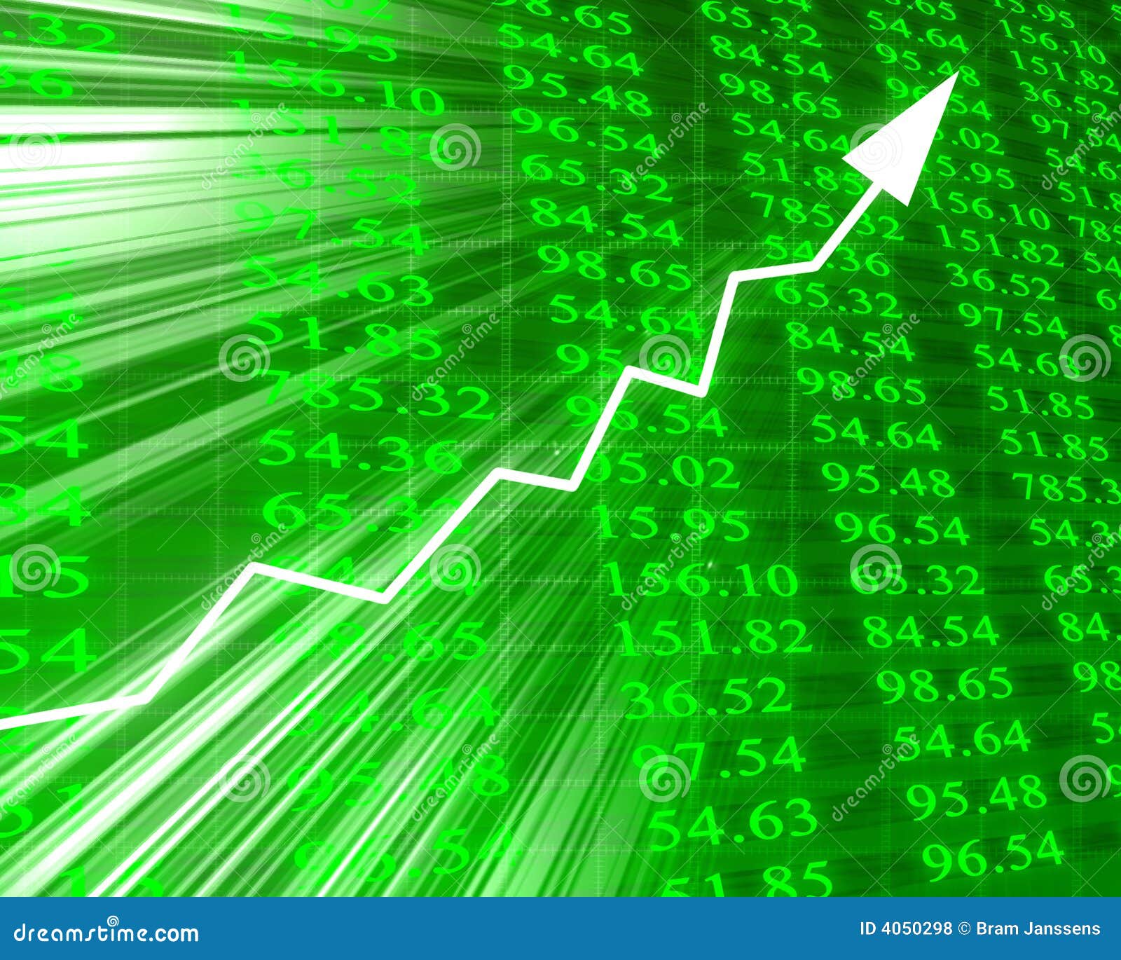 Arrow Graph Showing Success Royalty-Free Stock Image | CartoonDealer ...
