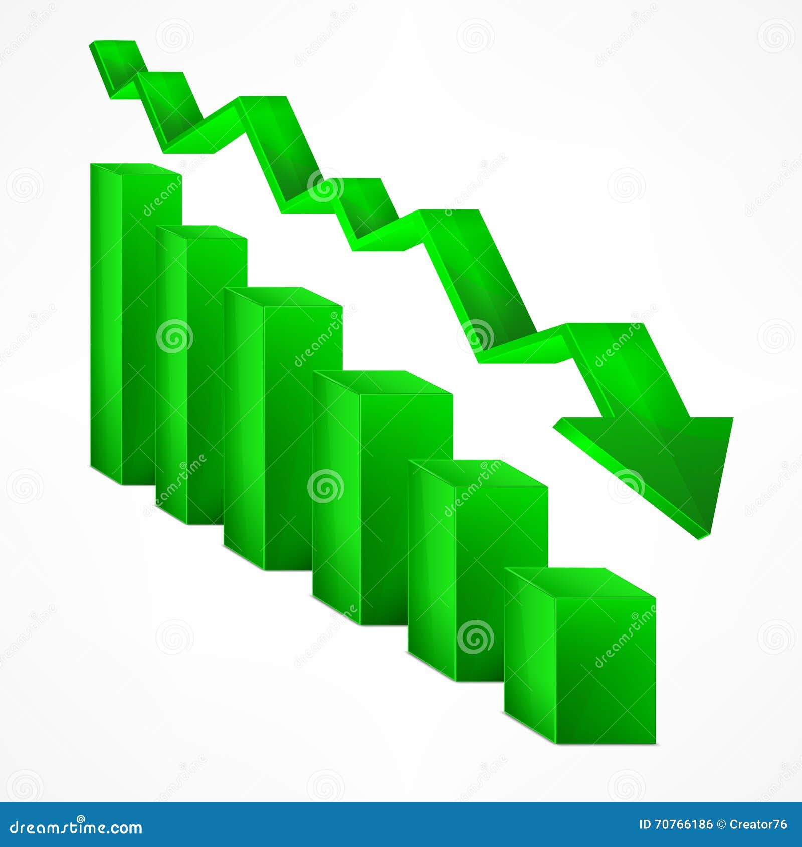 Green Chart Vector | CartoonDealer.com #83398235