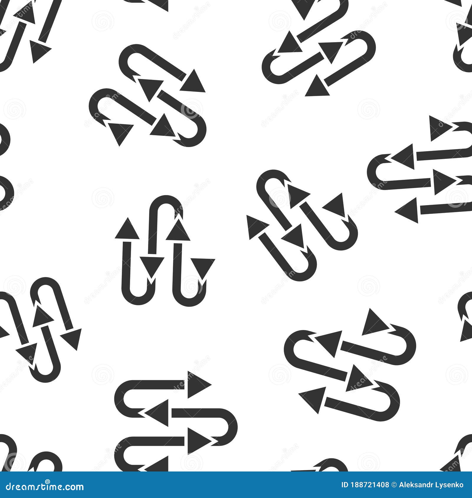 Arrow Growth Icon in Flat Style. Evolution Vector Illustration on White ...