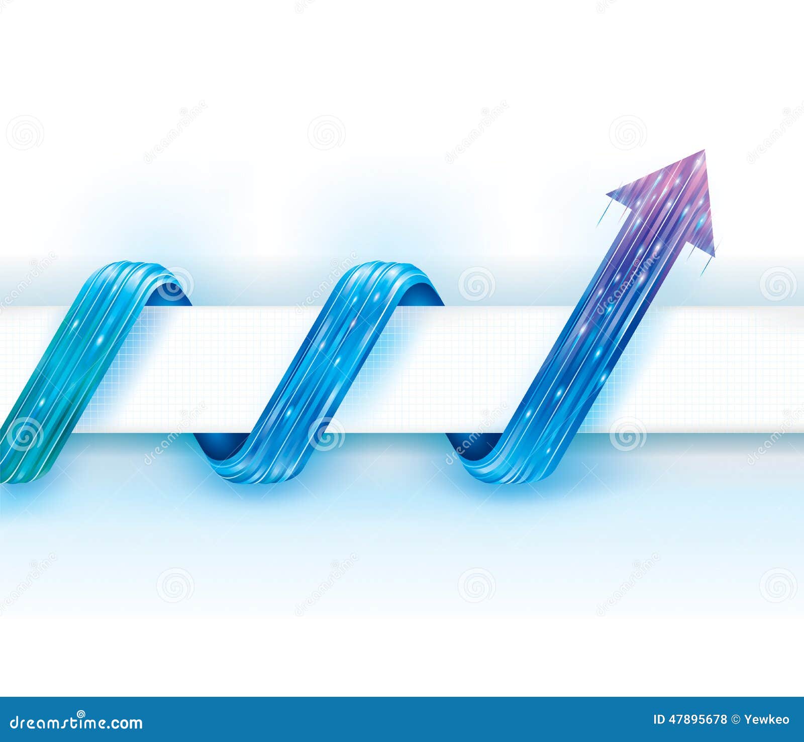 Arrow Guide stock vector. Illustration of creative, curl - 47895678