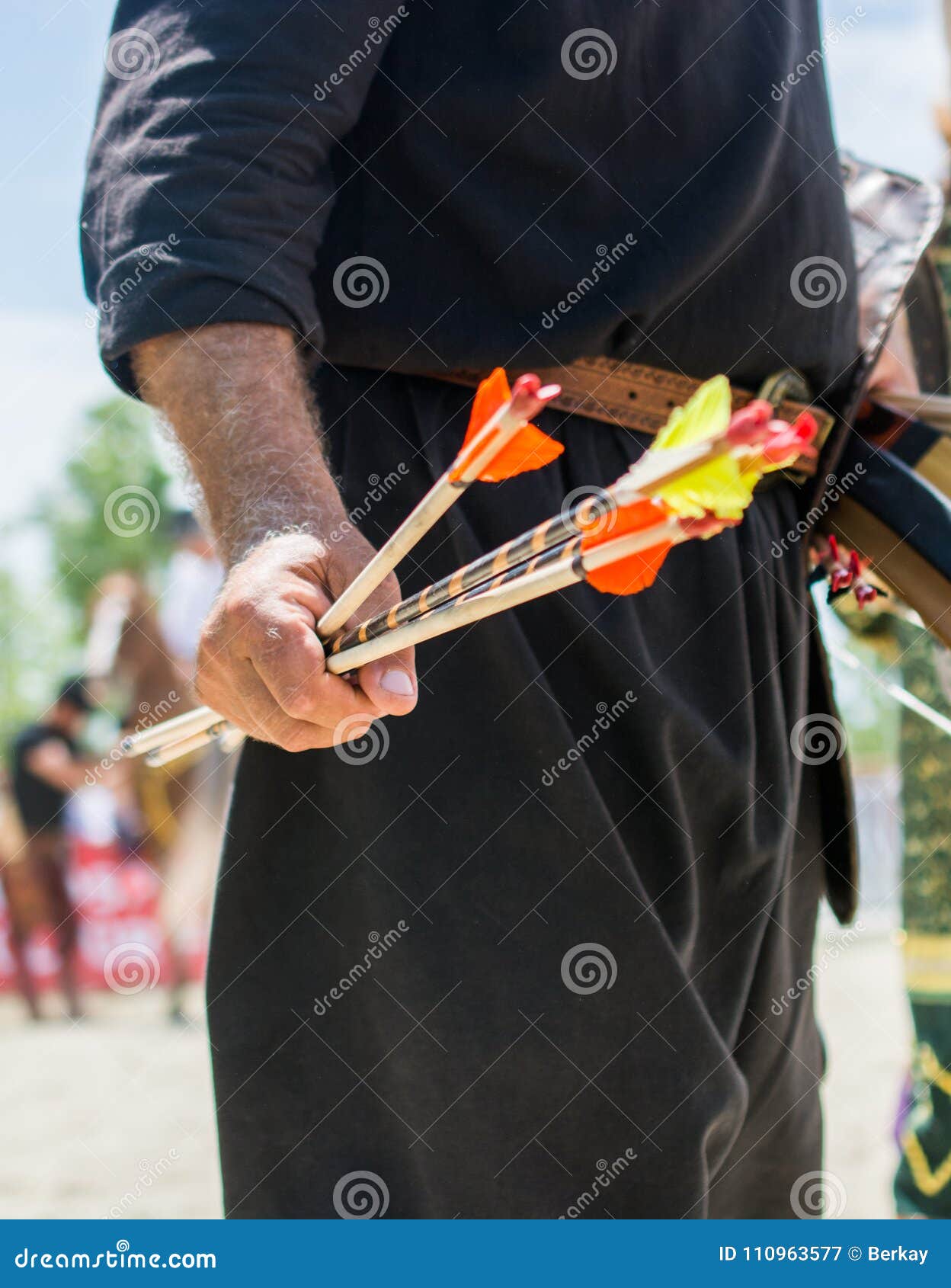 Arrow Projectile Weapon System Archery Stock Image - Image of military ...