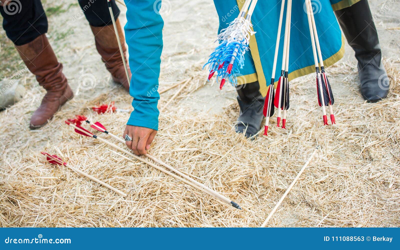 Arrow Projectile Weapon System Archery Stock Image - Image of object ...