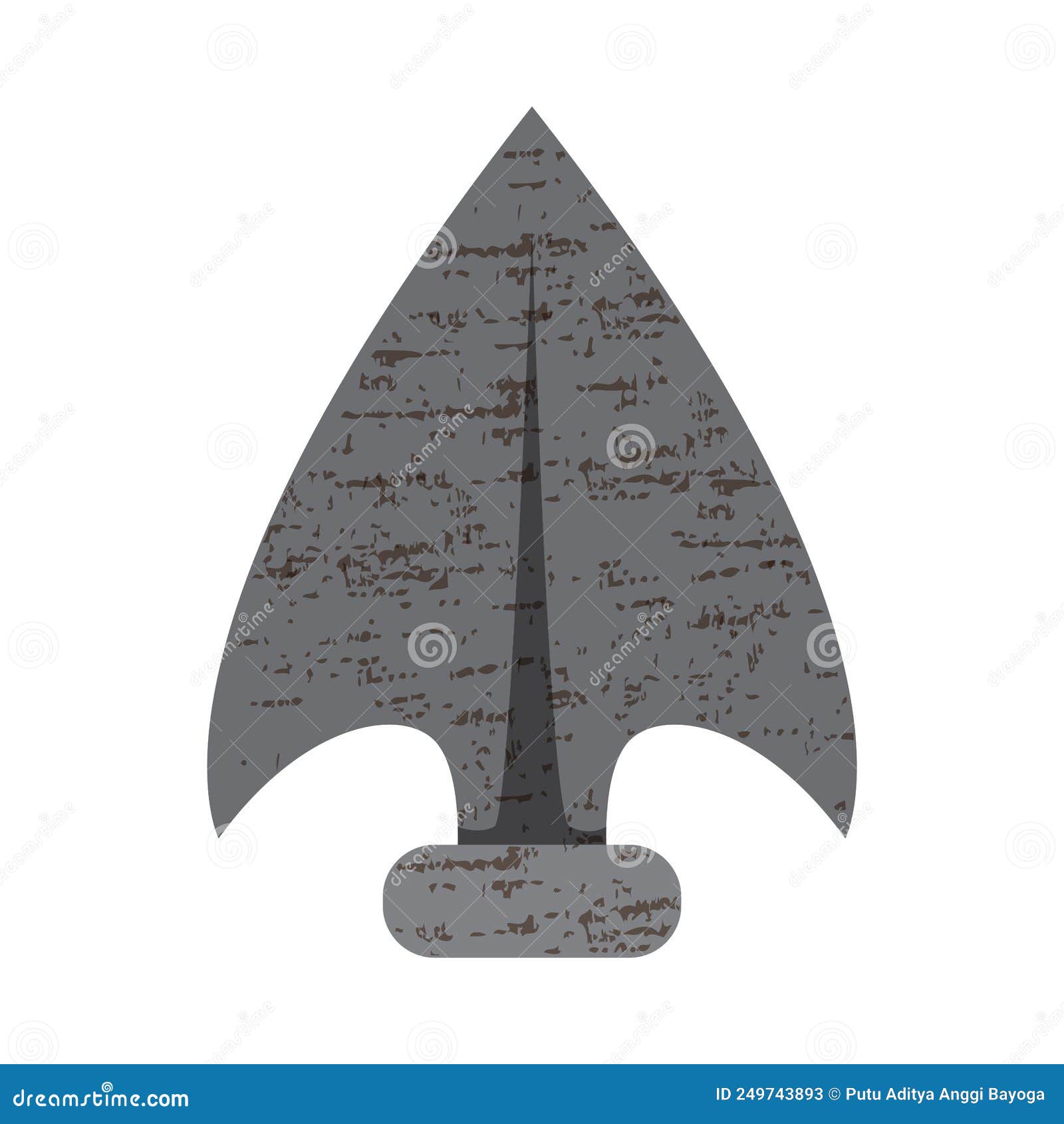 Arrow head stock vector. Illustration of simple, design - 249743893