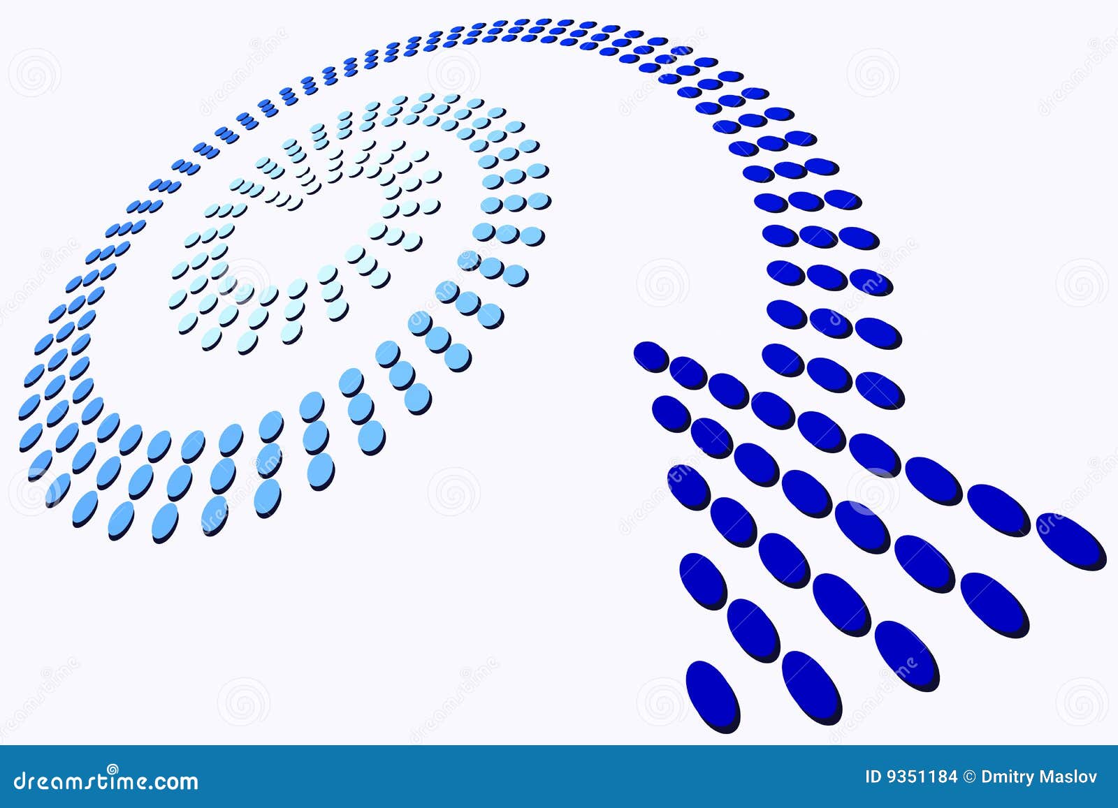 Arrow Helix Vector Illustration | CartoonDealer.com #9351184