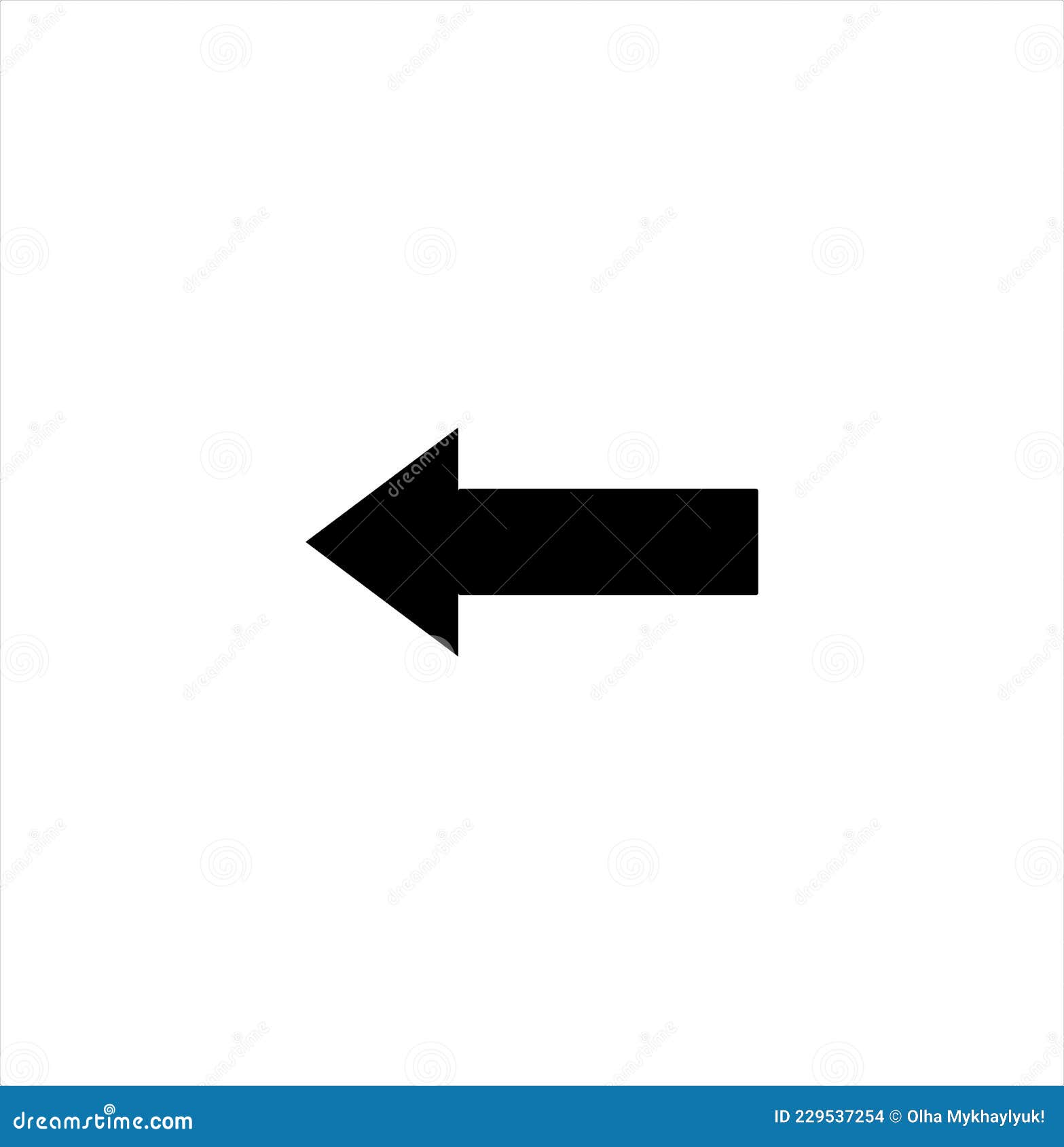 Arrow Icon Back Forward Vector EPS 10 Stock Vector - Illustration of ...