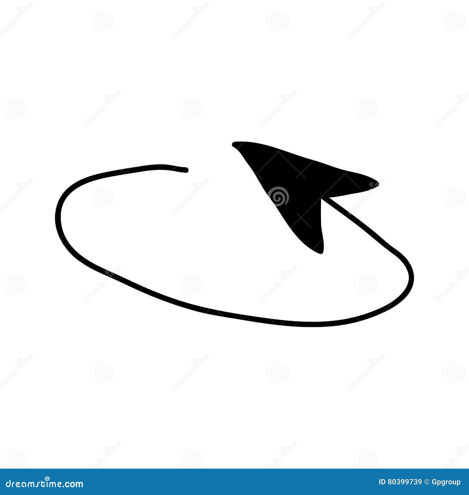 Arrow icon image stock vector. Illustration of connection - 80399739