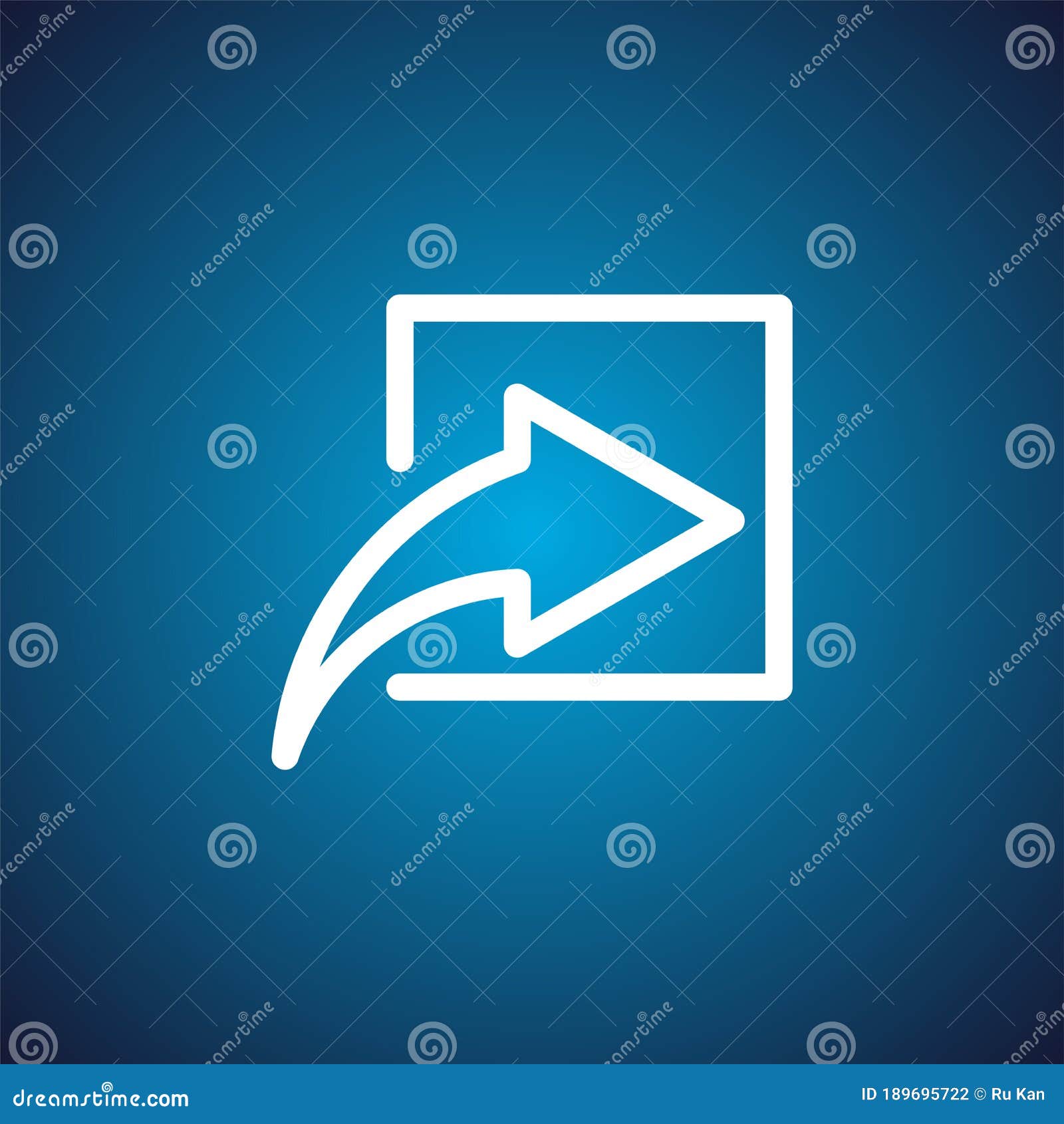 Arrow Icon for Navigation and Interface Background. Arrow Symbol for ...