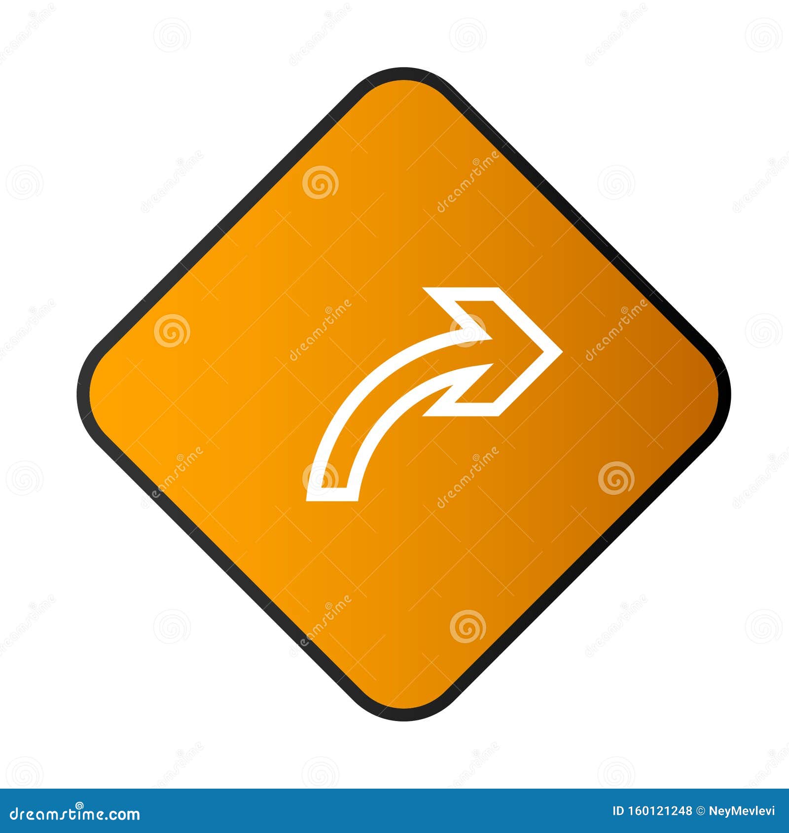 Arrow Button with Rectangular Frame Part 19 Stock Vector - Illustration ...