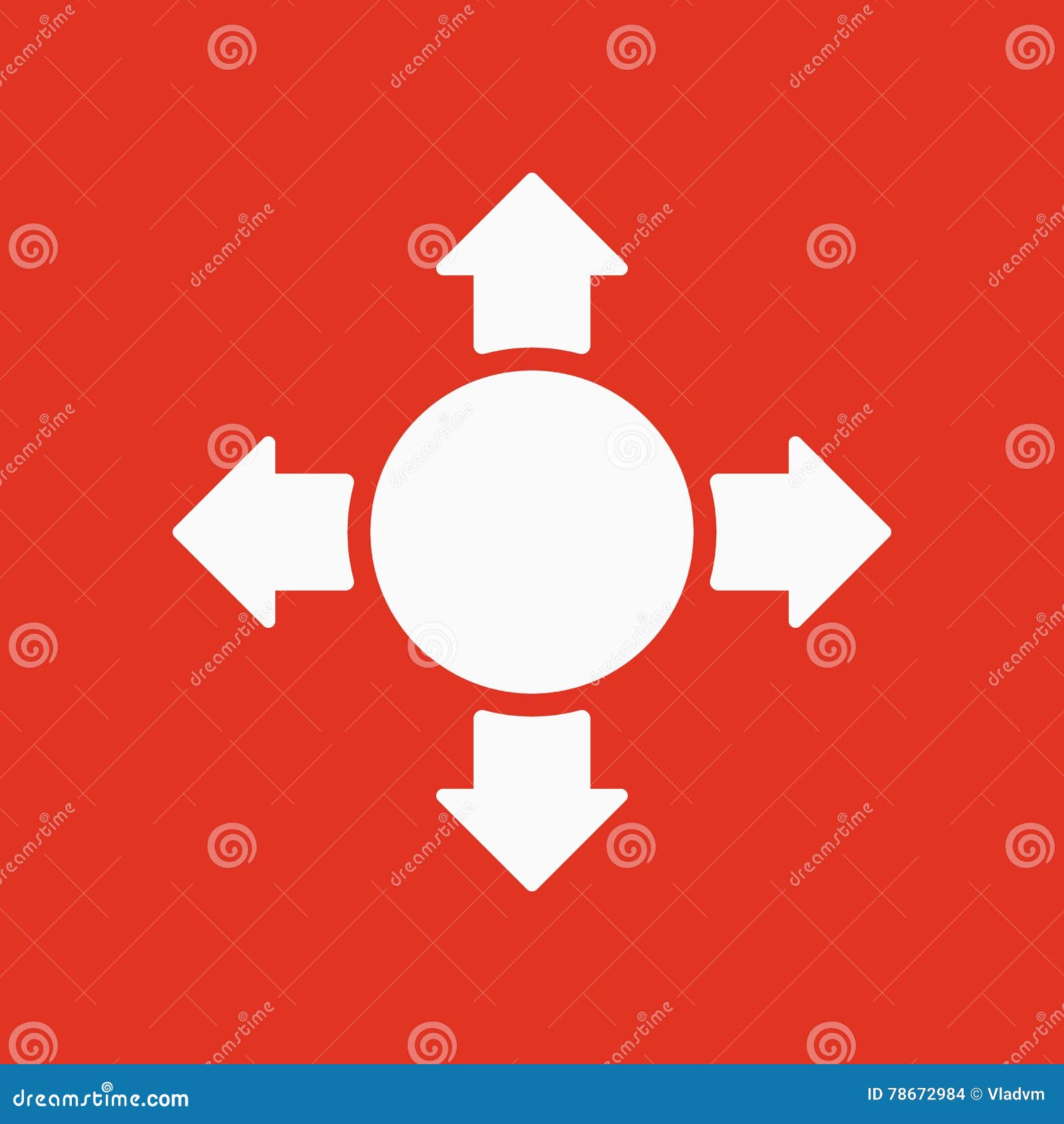 The Arrow Icon. Search Symbol Stock Vector - Illustration of concept ...
