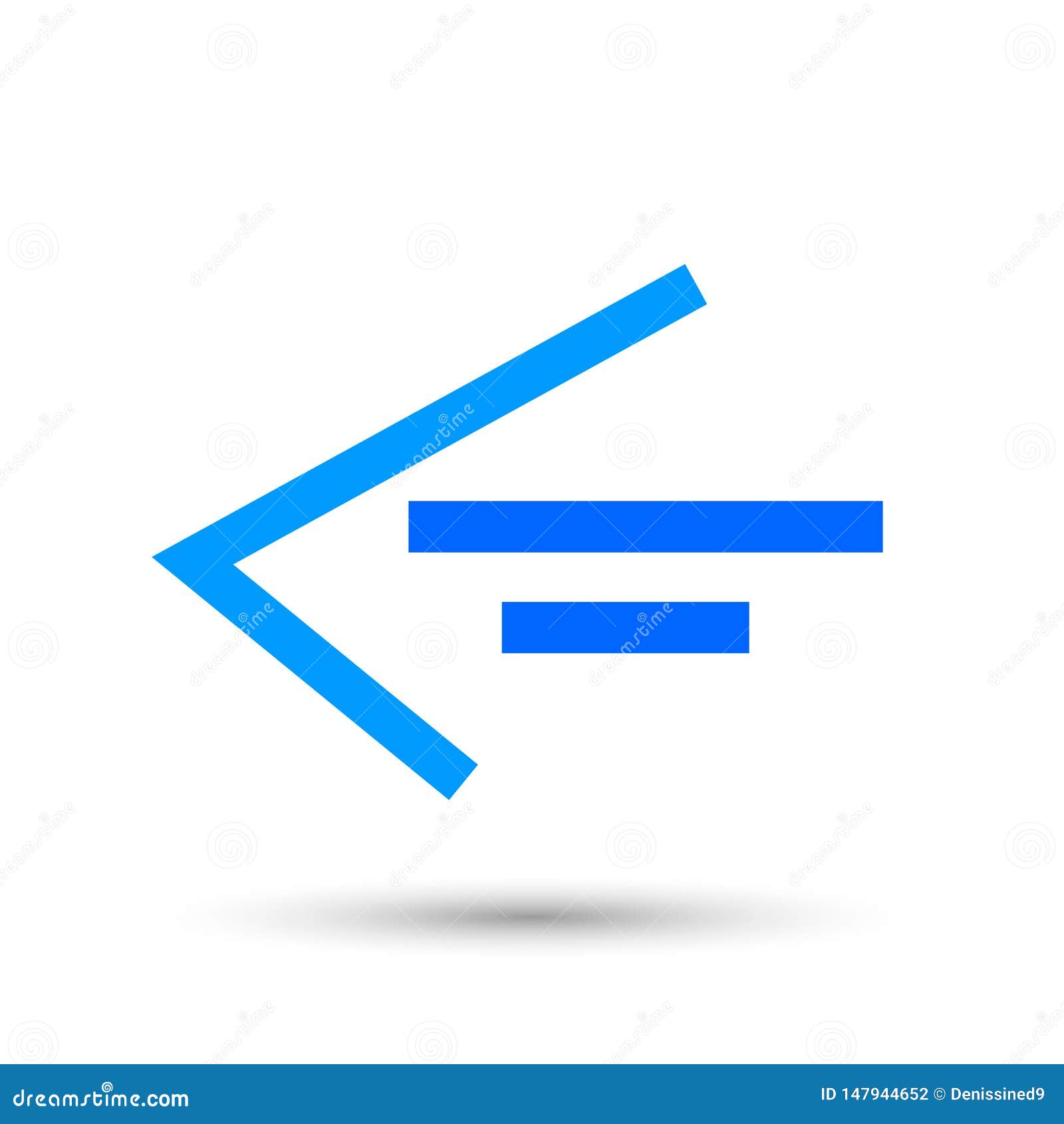 Arrow Icon, Symbol Design Template, Isolated Sign, Vector Illustration ...