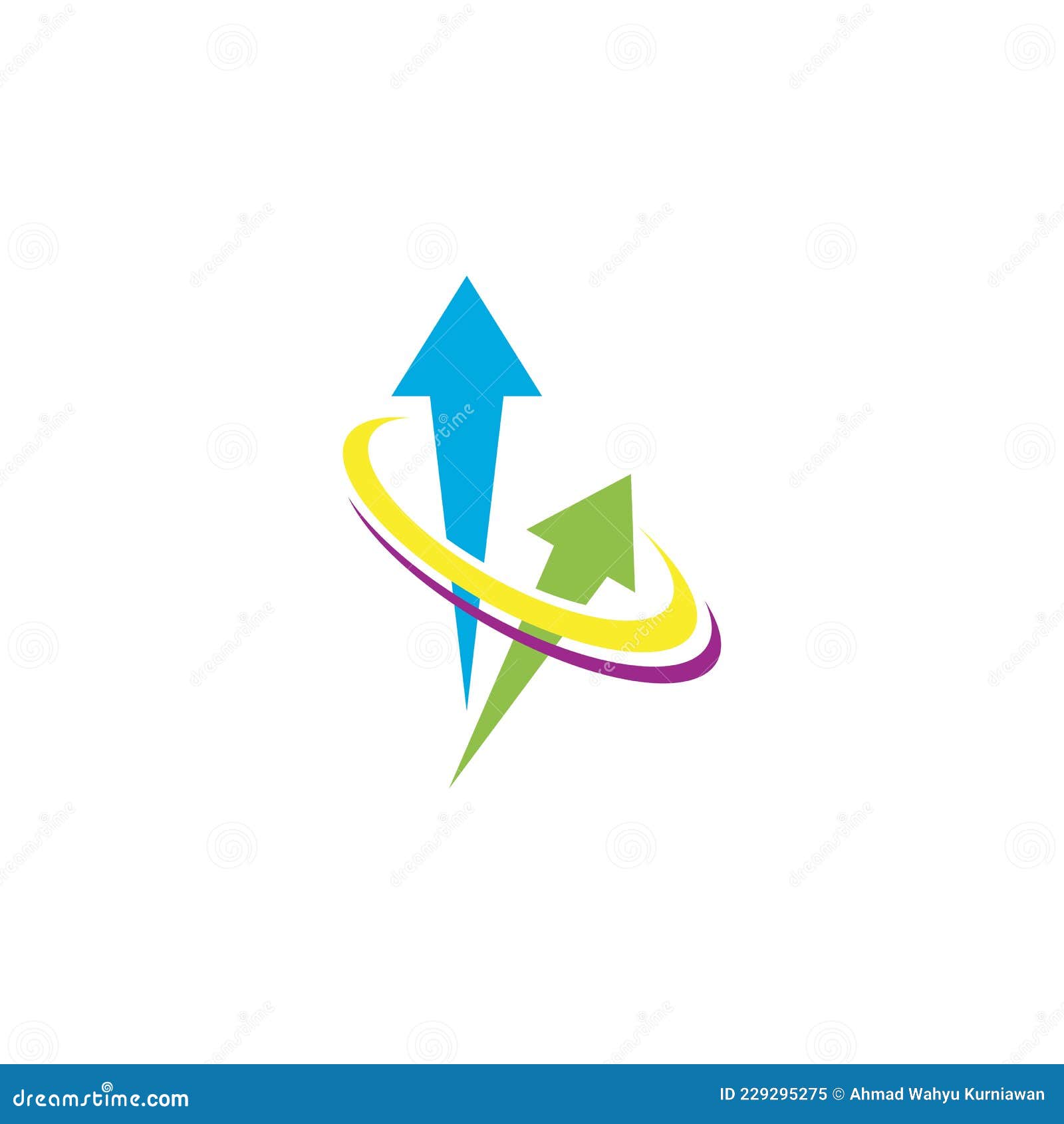 Arrow ilustration design stock vector. Illustration of corporate ...