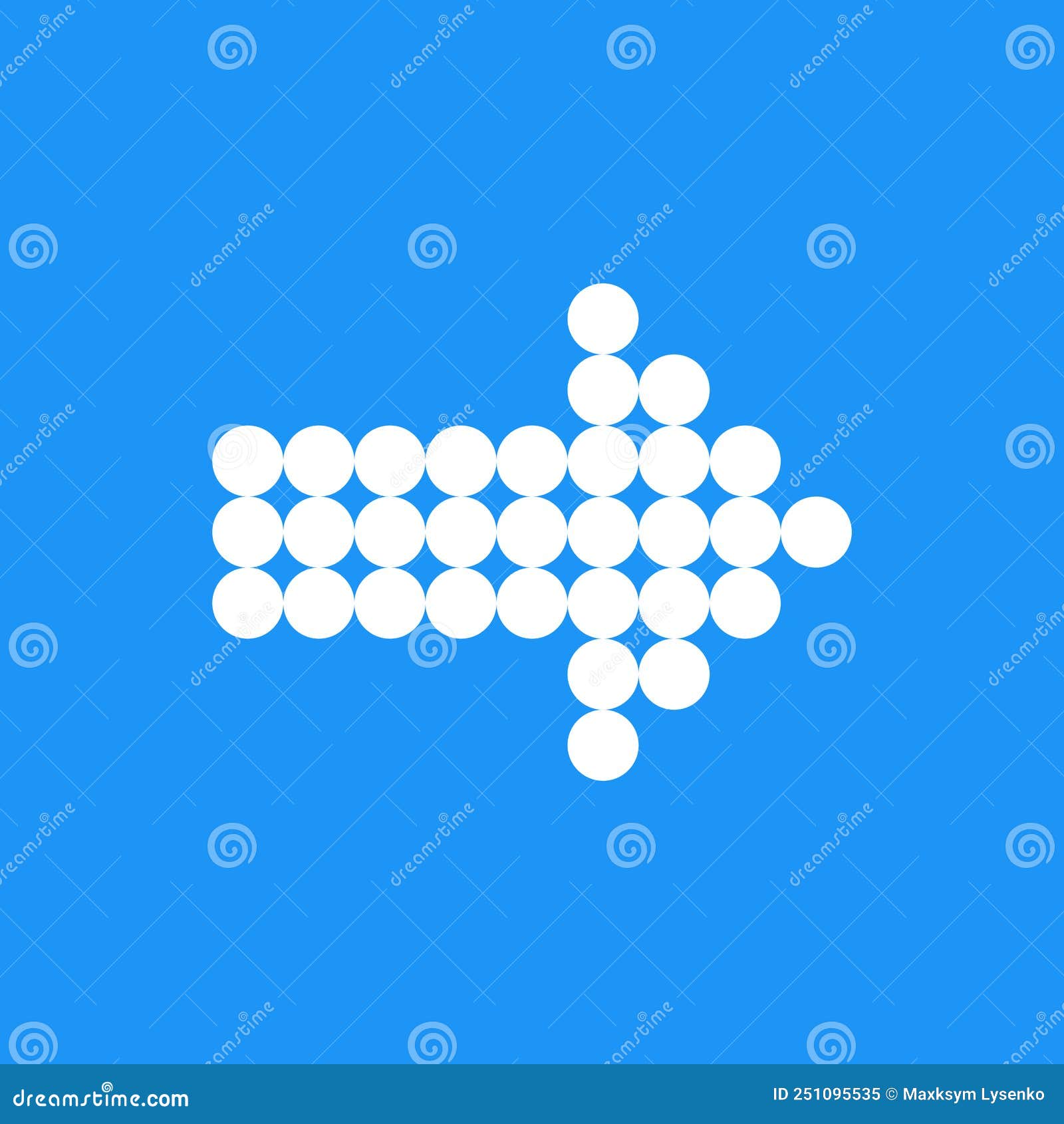 Arrow Indicates the Direction. Icon. Vector Design Stock Vector ...