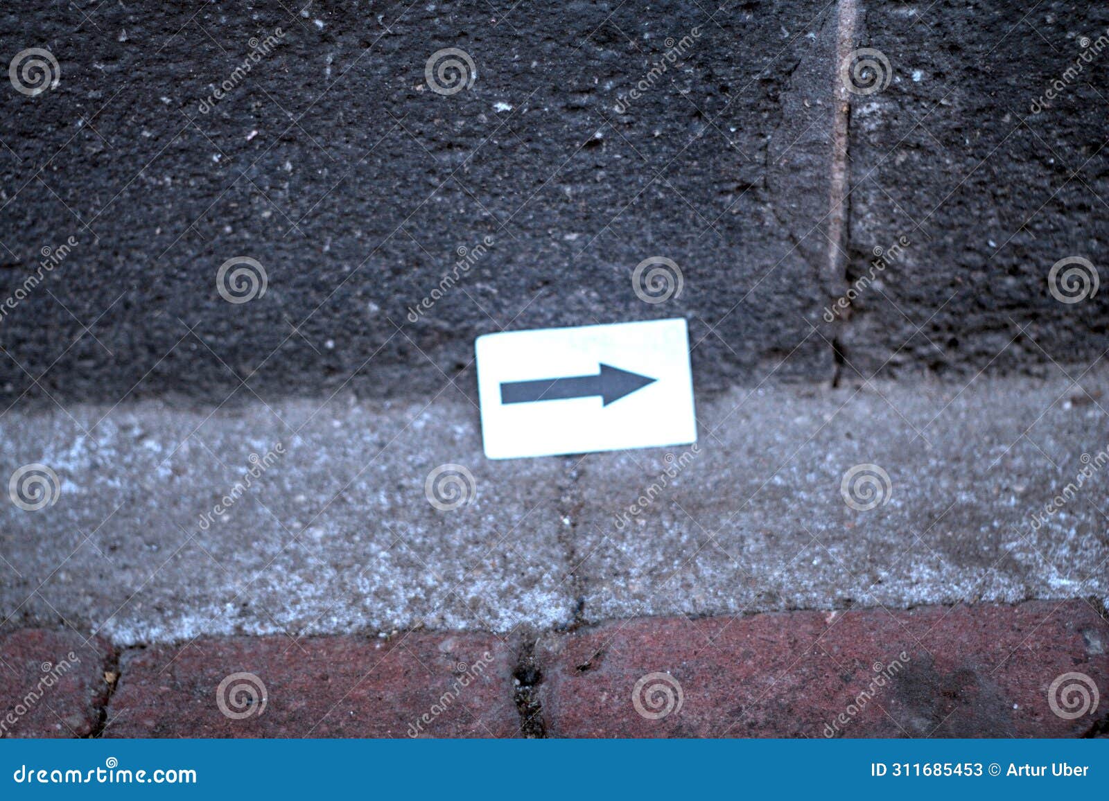 An Arrow Indicates the Direction of the World Stock Image - Image of ...