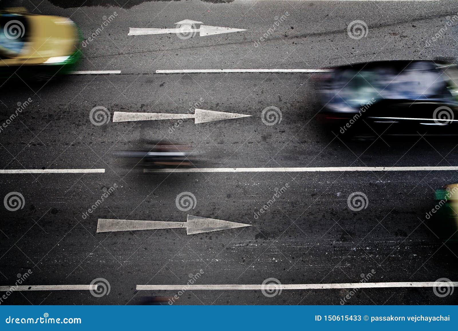 Arrow indicator stock image. Image of arrow, asphalt - 150615433
