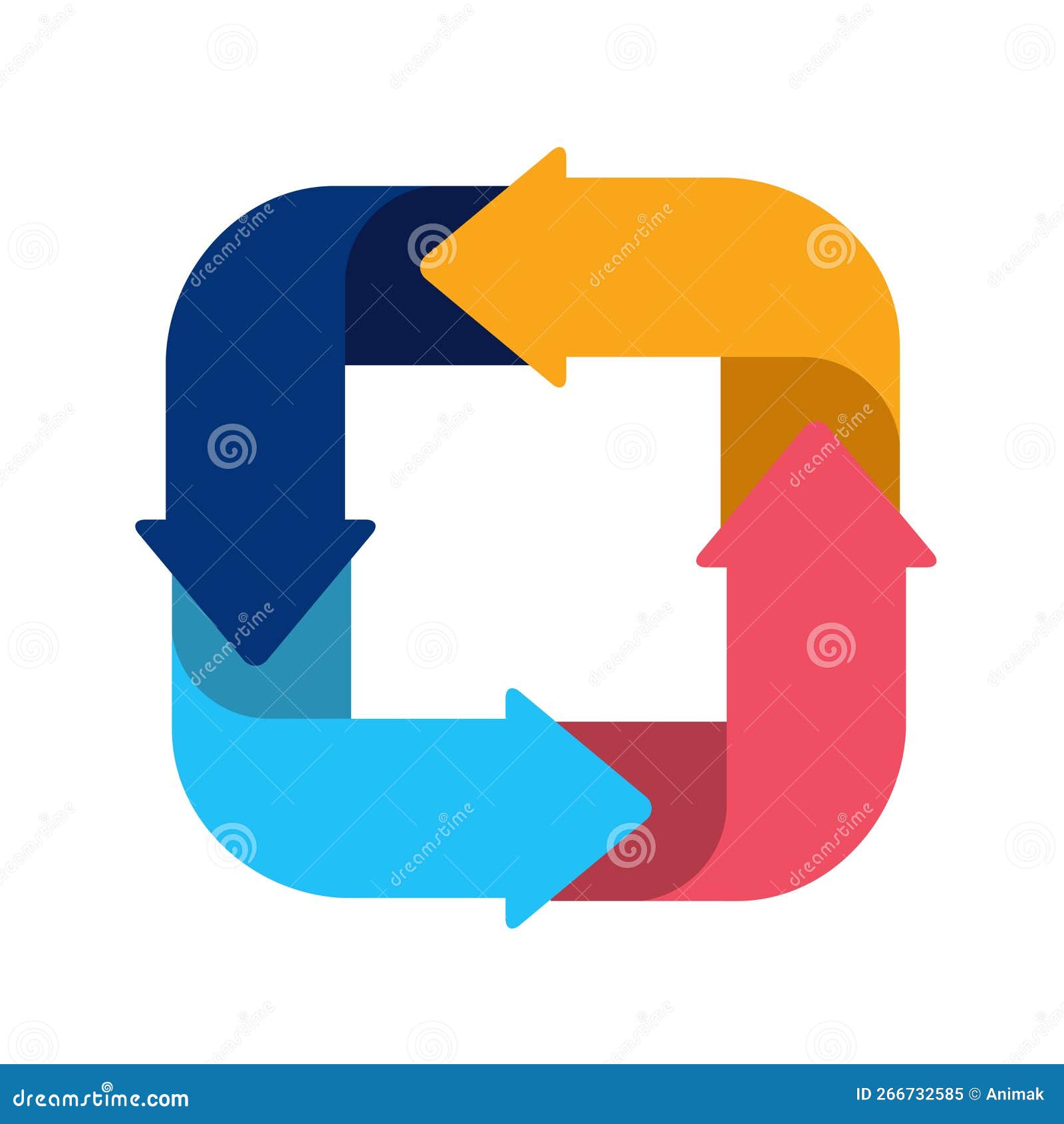 Arrow Infographic. Template, Scheme, Diagram, Chart, Graph ...