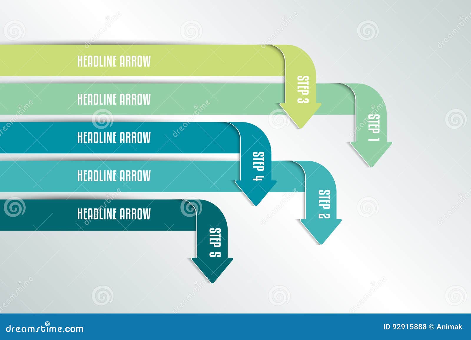 Arrow Infographics Scheme, Chart, Flowchrt, Diagram, Workflow. Stock ...