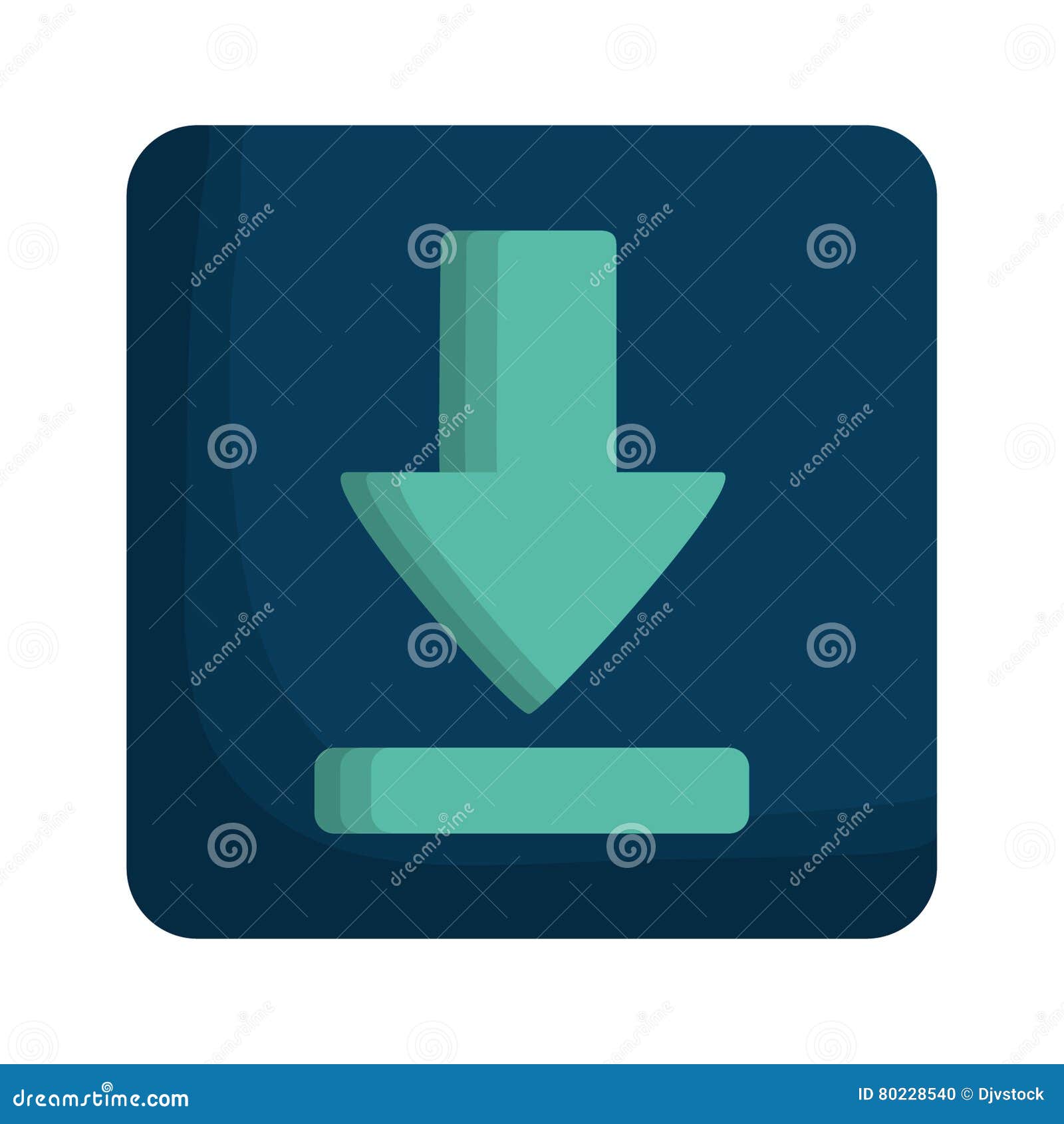 Arrow inside frame design stock vector. Illustration of infographic ...