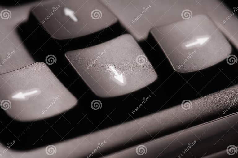 Arrow keys-2 stock photo. Image of button, technology, left - 56662
