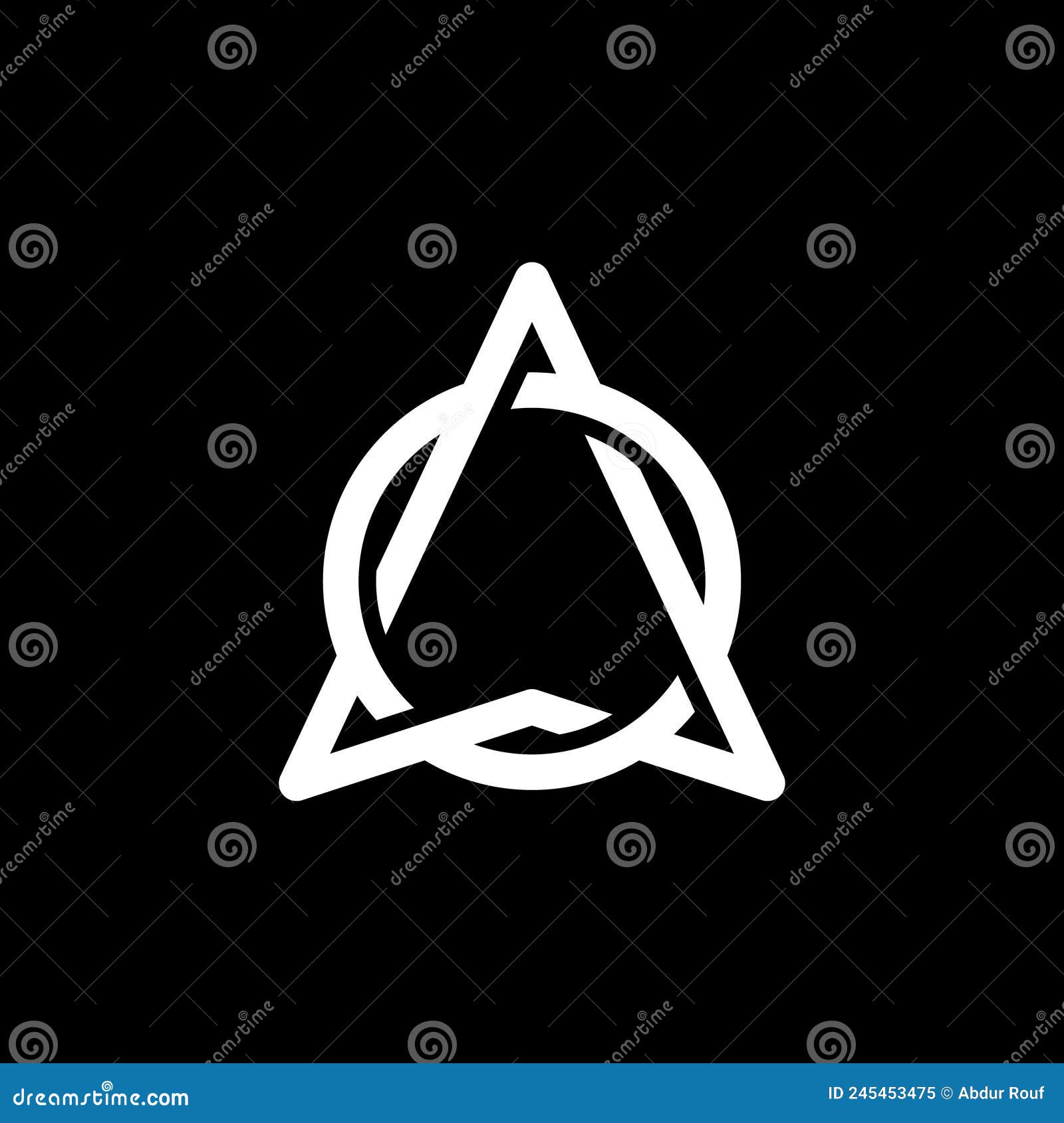 Knot Arrow Line. Doodle Chaos Mindset, Mess Concept With Freehand ...