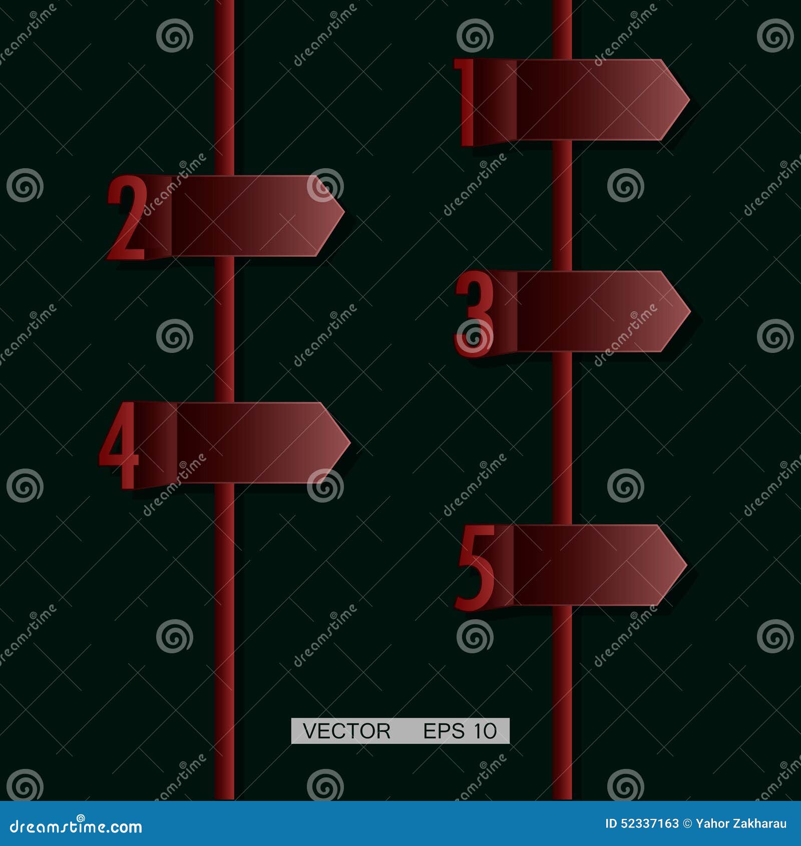 Arrow labels stock vector. Illustration of indicator - 52337163