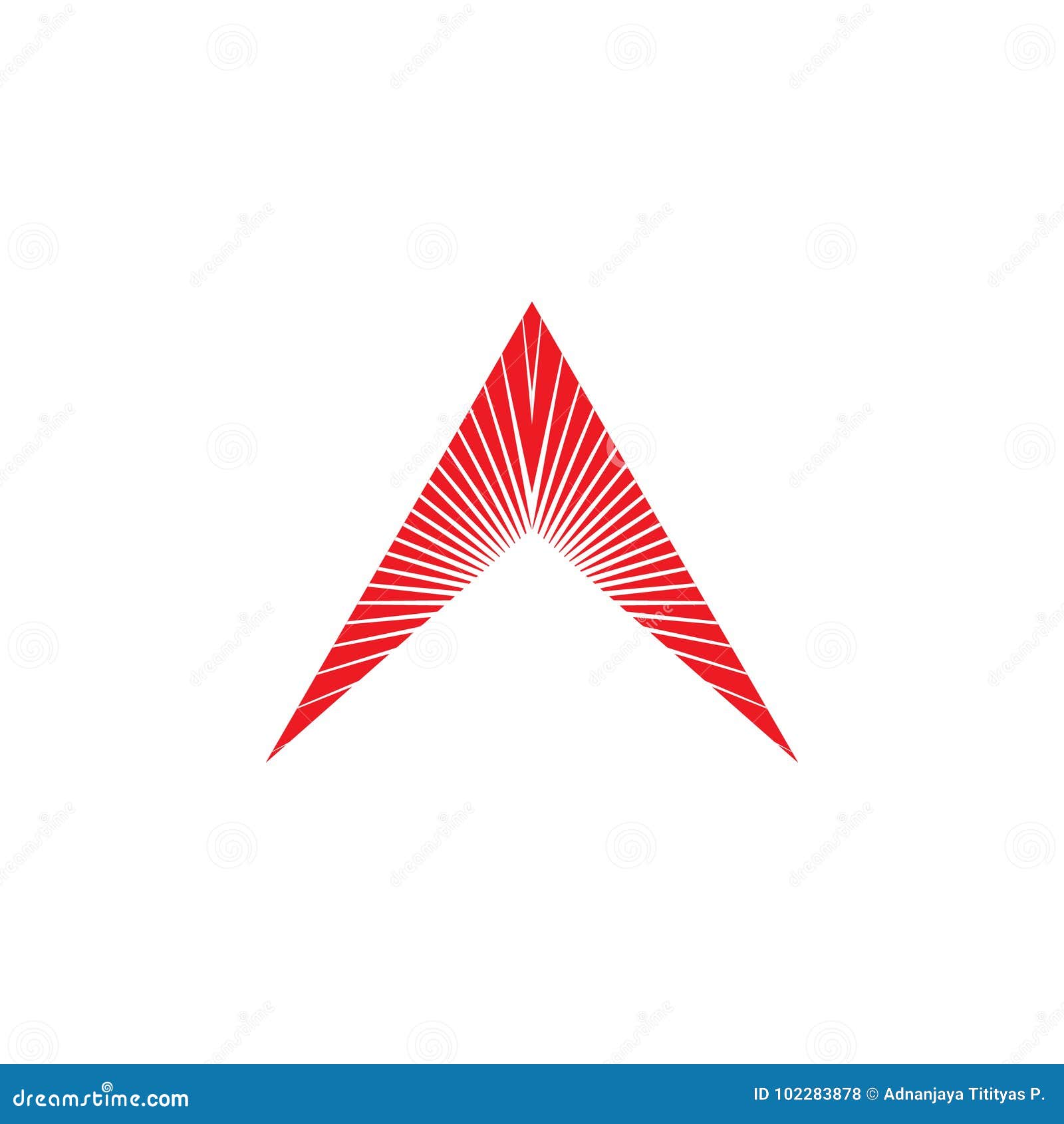 Arrow light logo stock illustration. Illustration of glamorous - 102283878