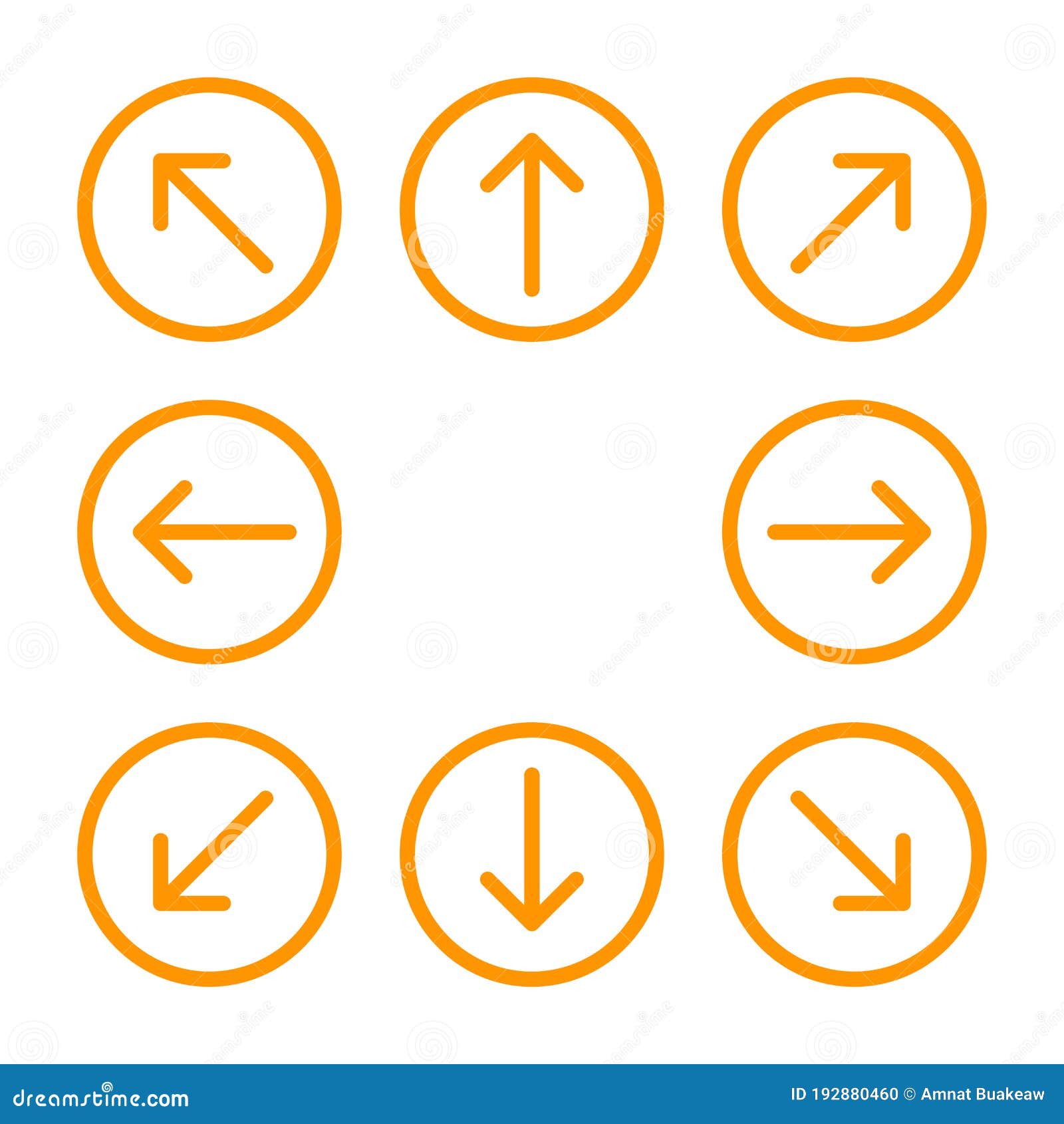 Circle Direction Pointer Stock Illustrations – 37,194 Circle Direction ...