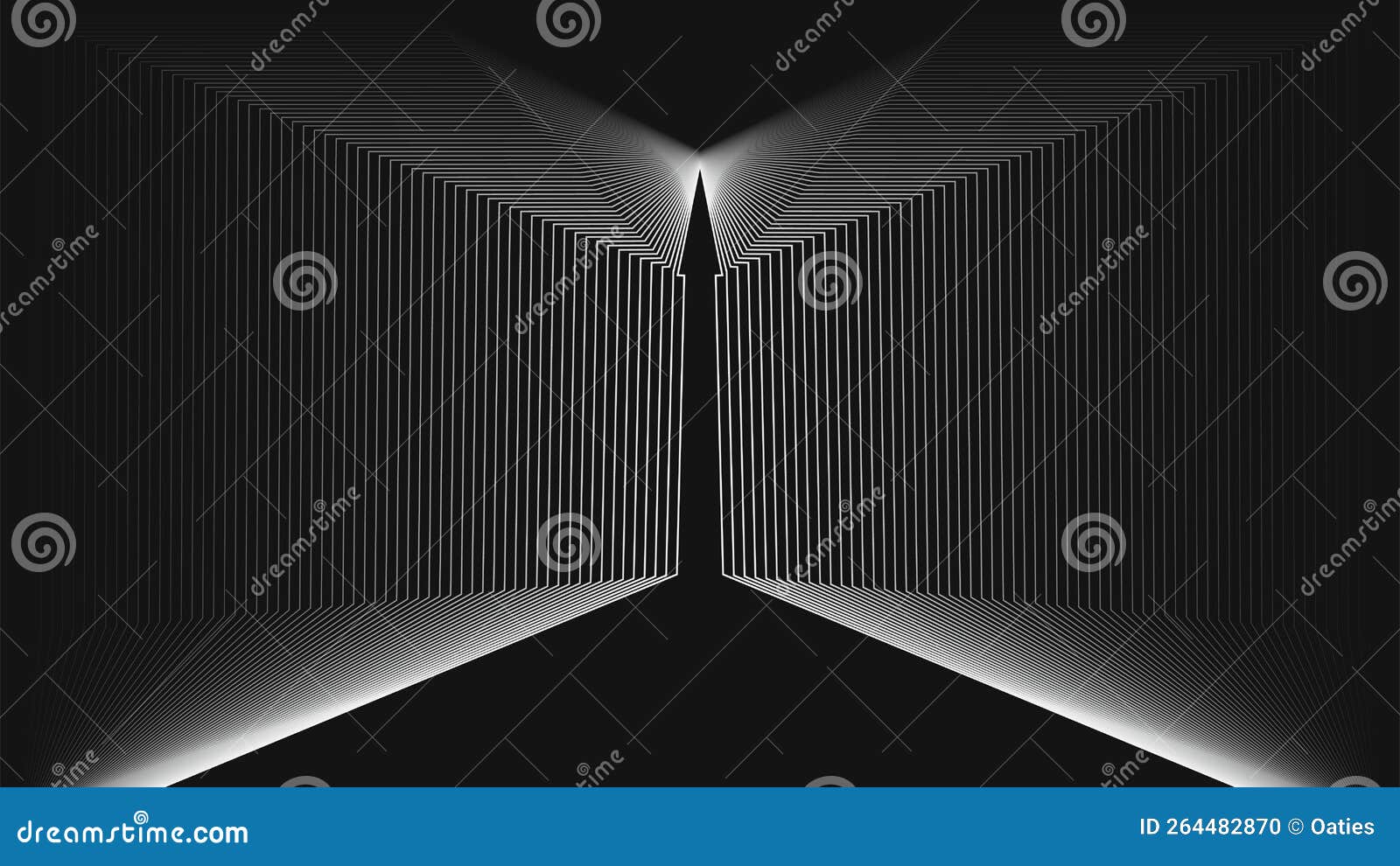 Arrow Line Pattern Abstract Background Stock Illustration ...