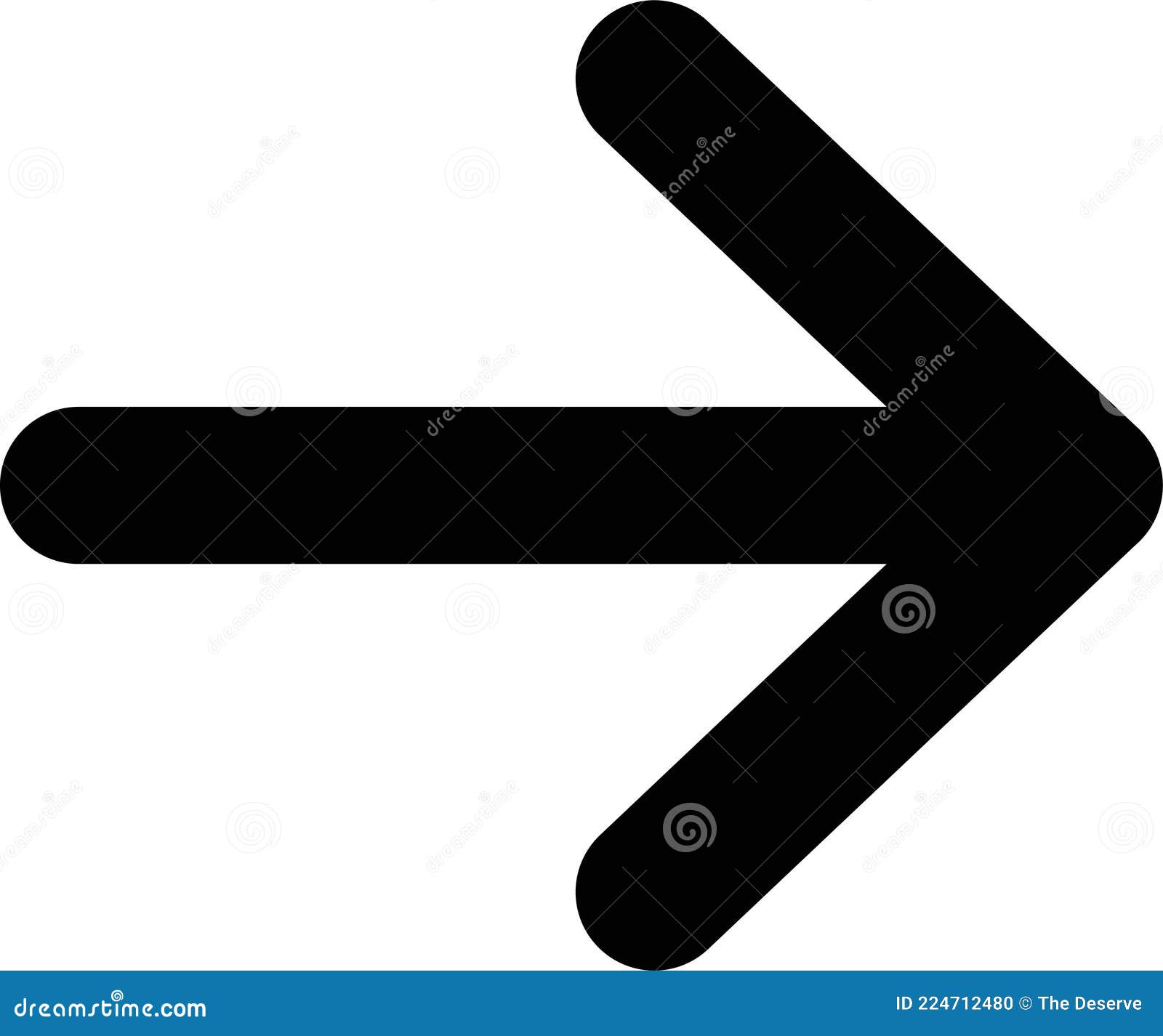 Arrow Line Style Vector Icon Which Can Easily Modify or Edit it for ...