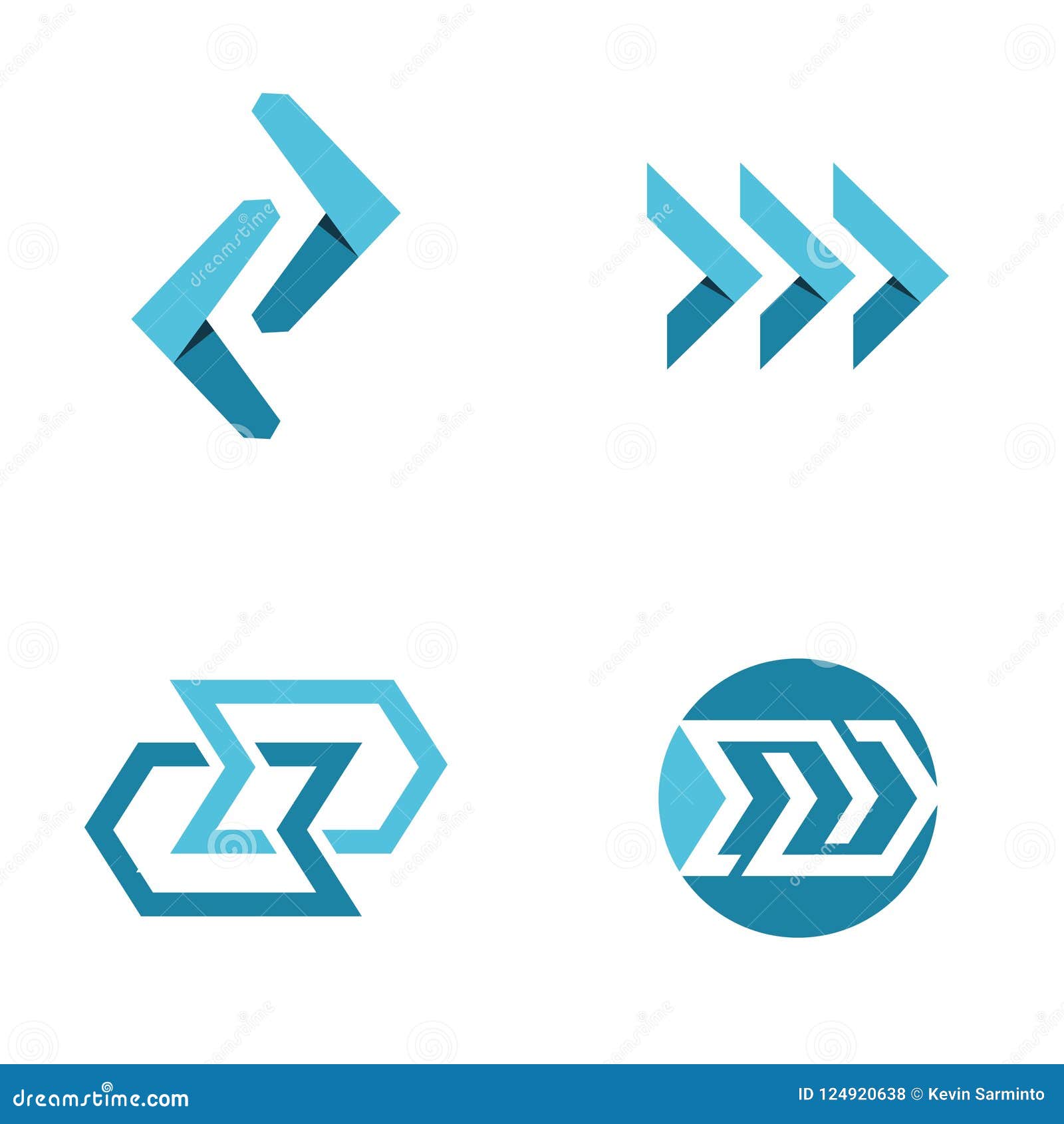 Arrow logo design stock vector. Illustration of background - 124920638