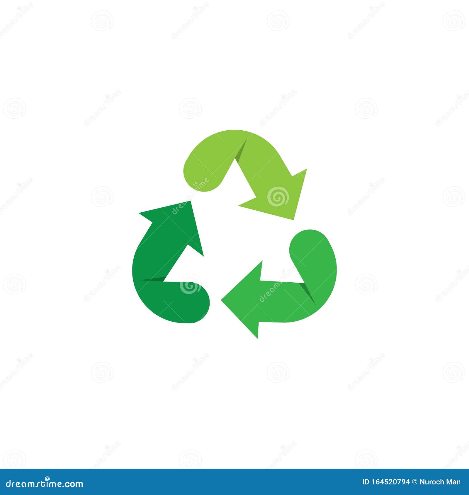 Arrow Logo or Recycle Icon Template Design. Stock Vector - Illustration ...
