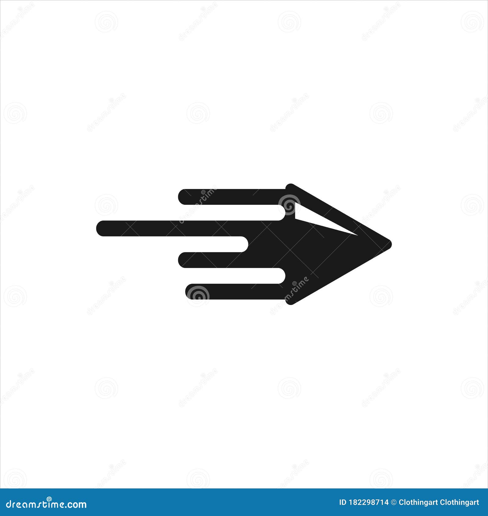 Arrow Logo Vector Logo Design. Play, Symbol, Logo Icon Stock Vector ...