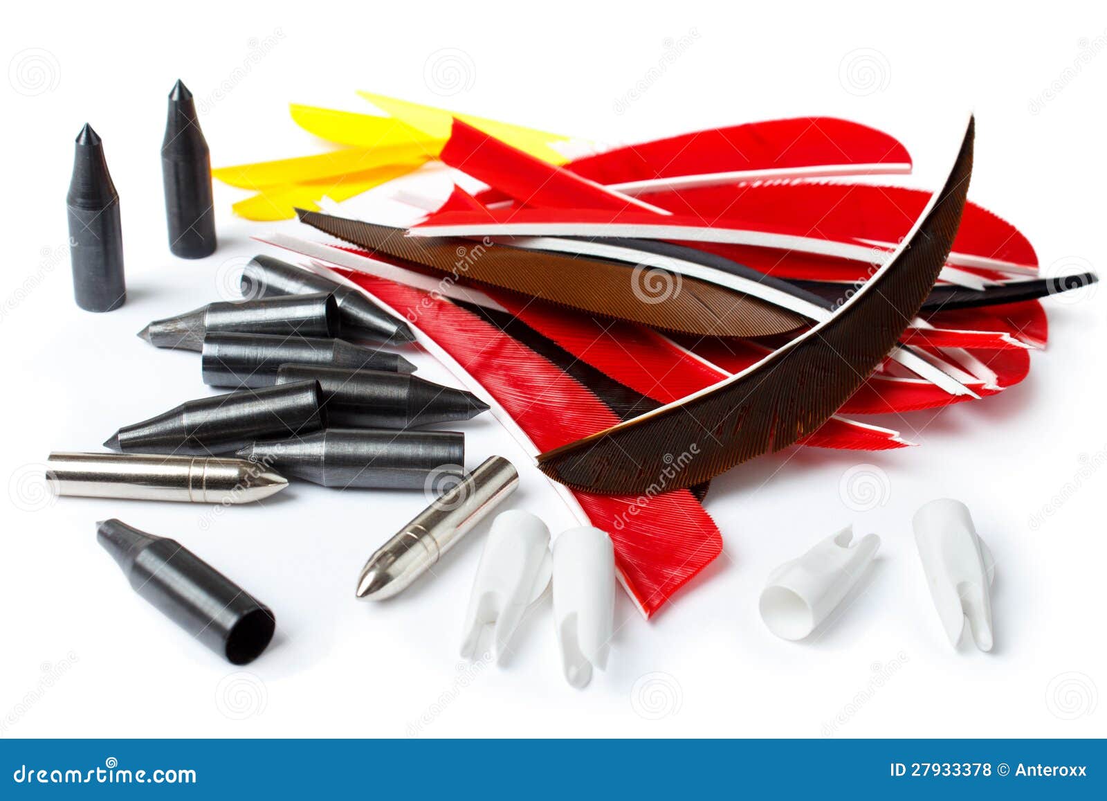 Arrow making materials stock photo. Image of arrow, wood - 27933378