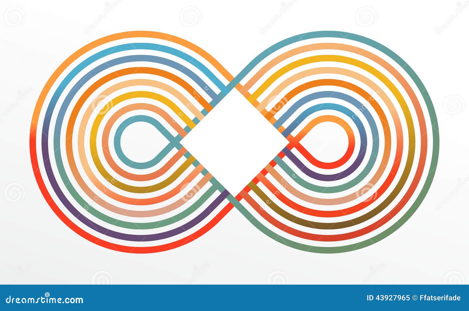 Arrow stock illustration. Illustration of endless, ornament - 43927965