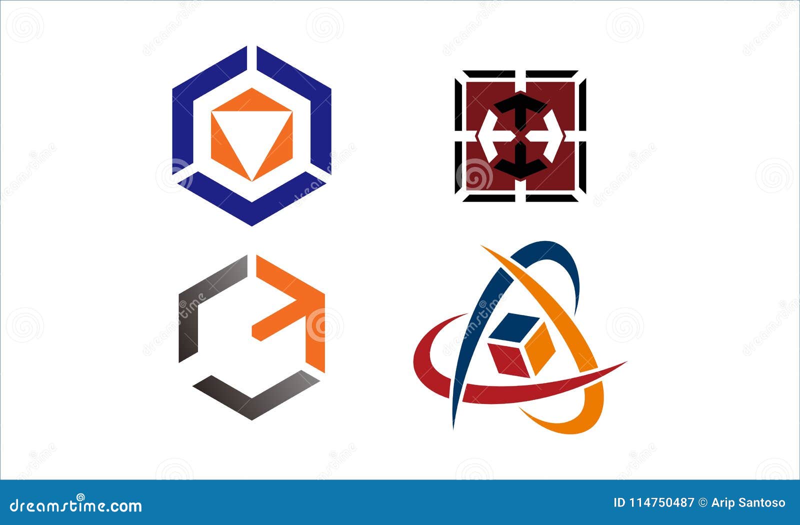 Arrow Marketing Distribution Set Stock Vector - Illustration of ...